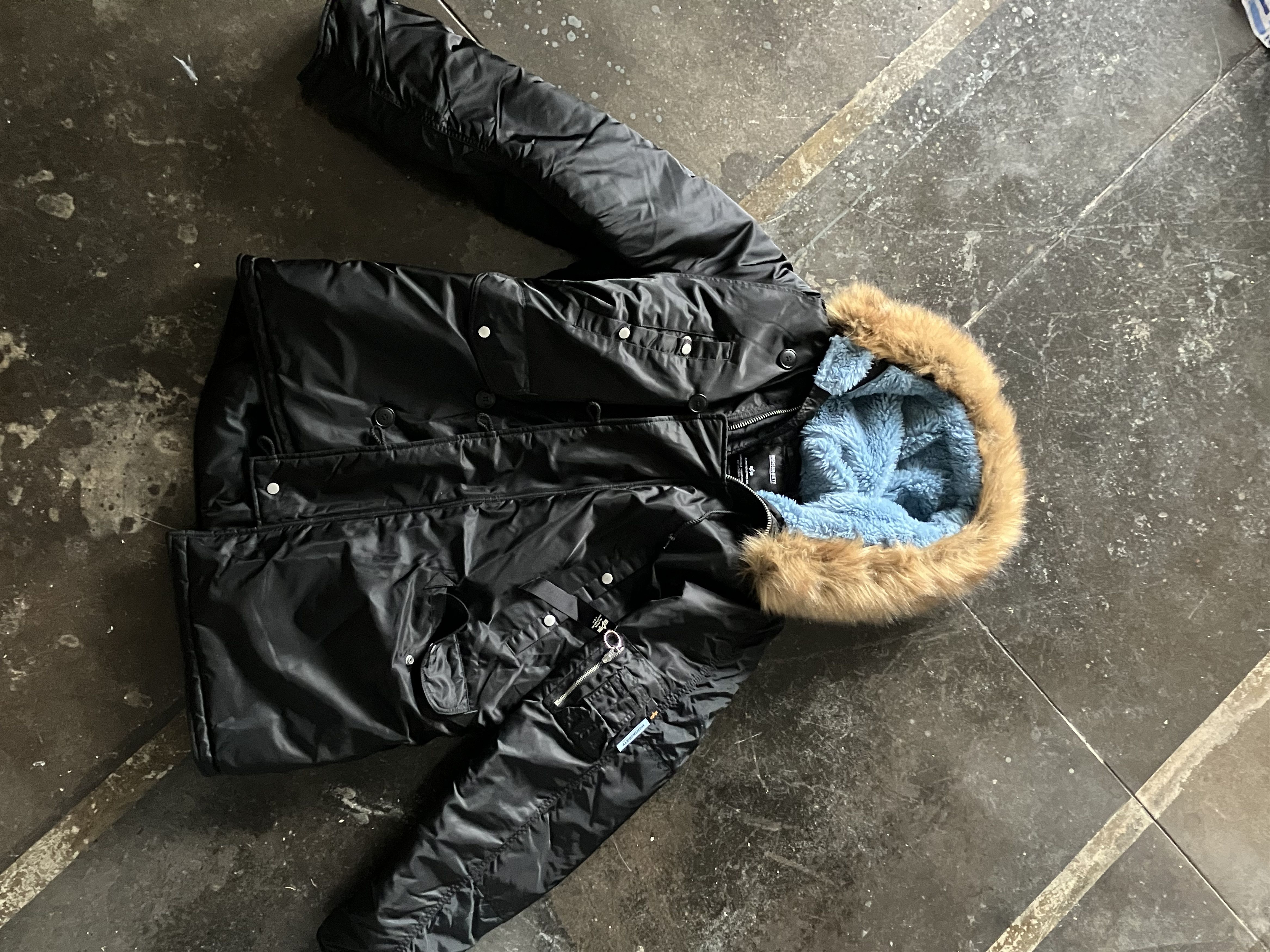Alpha Industries Alpha Industries x High Snobiety N3B Midnight Black ...