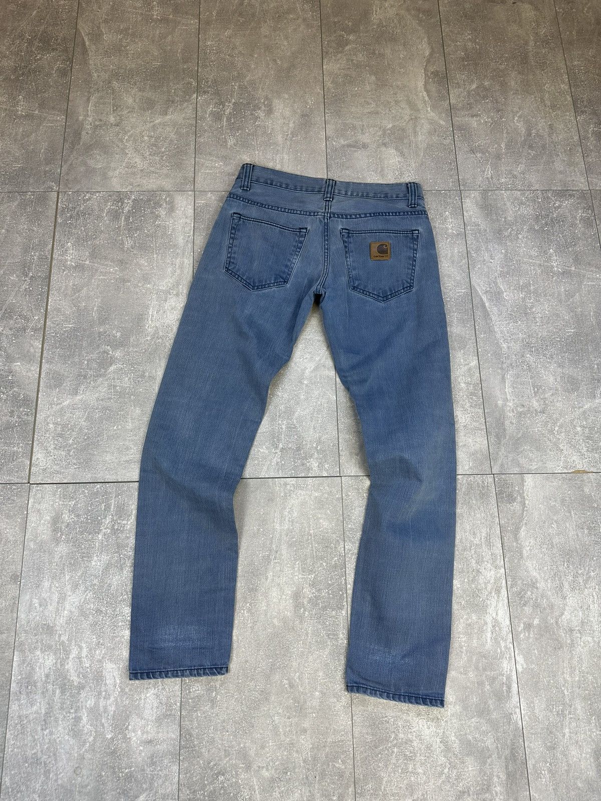 Other Men’s vintage Carhartt wip patch logo jeans | Grailed
