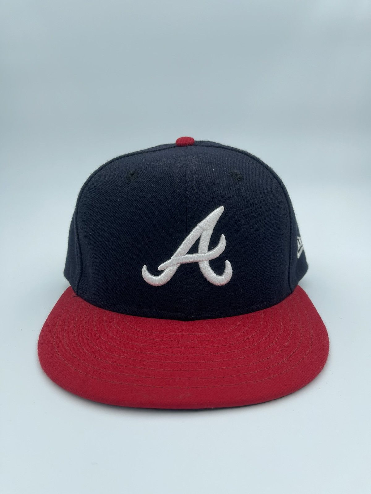 Vintage Atlanta Braves New Era 59FIFTY Fitted Hat 7 1/8 | Grailed