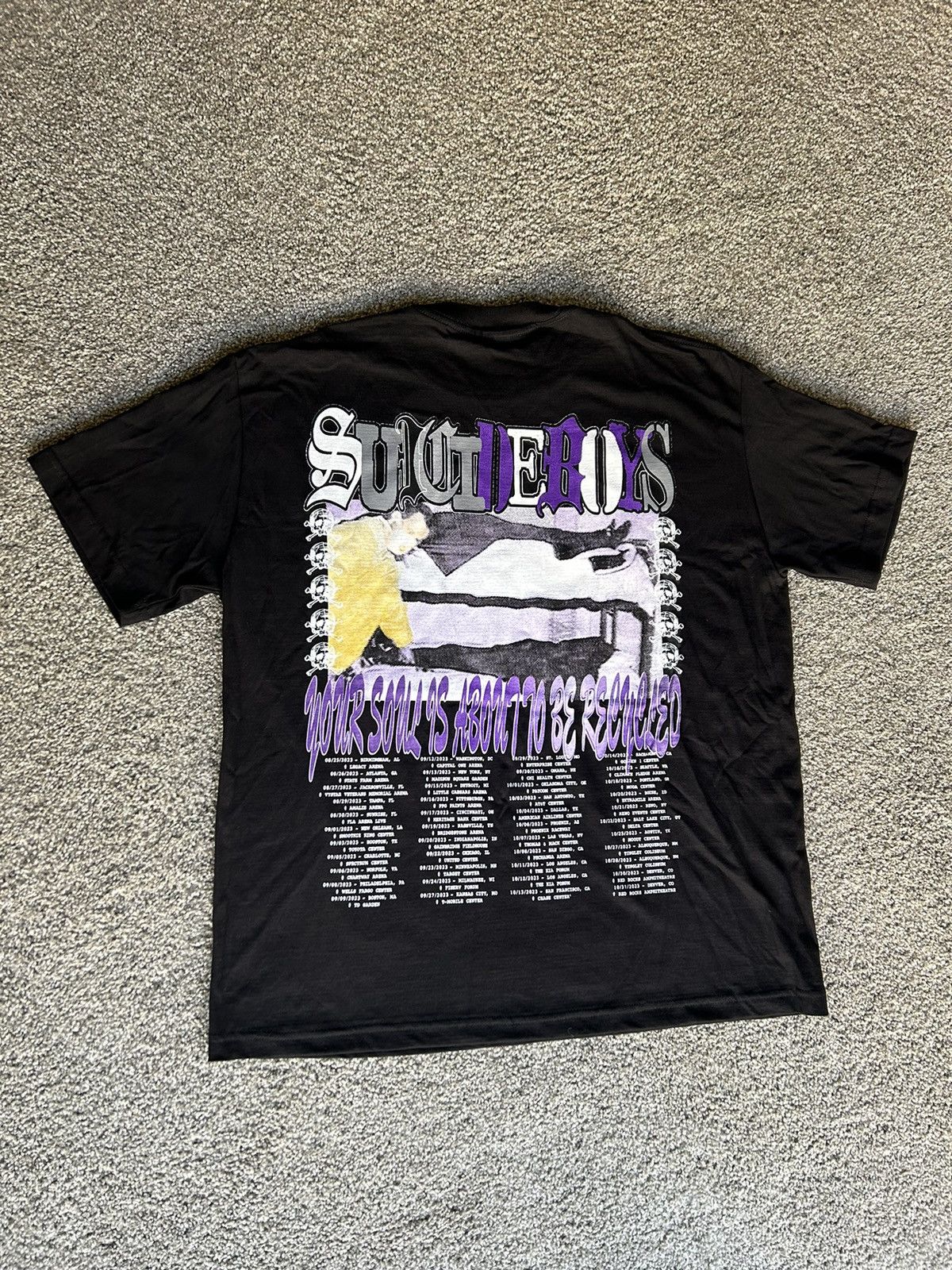 G59 Records G59 Greyday 2023 Tour Tee | Grailed