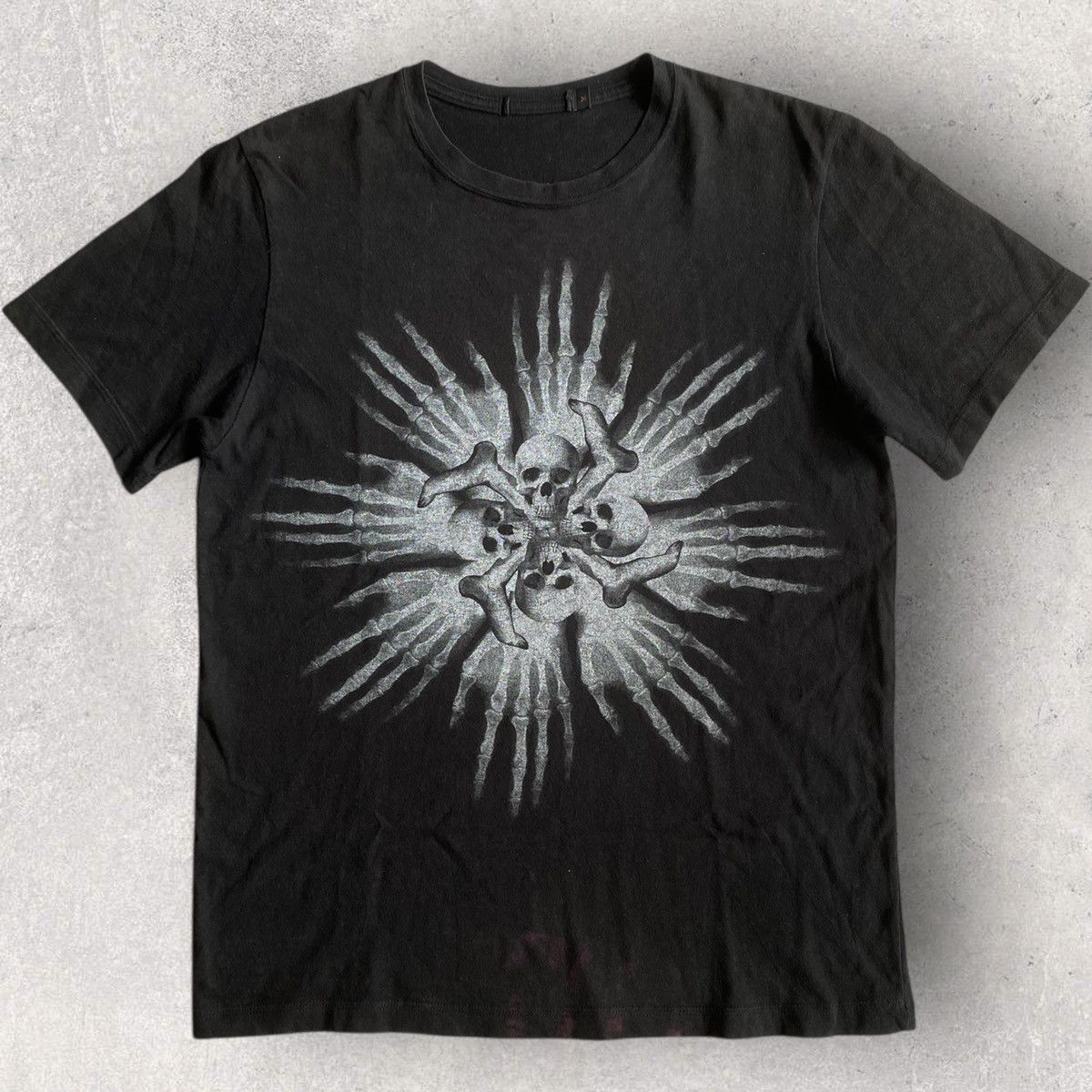 Undercover AW03 Paper Doll Skull Tee | Grailed