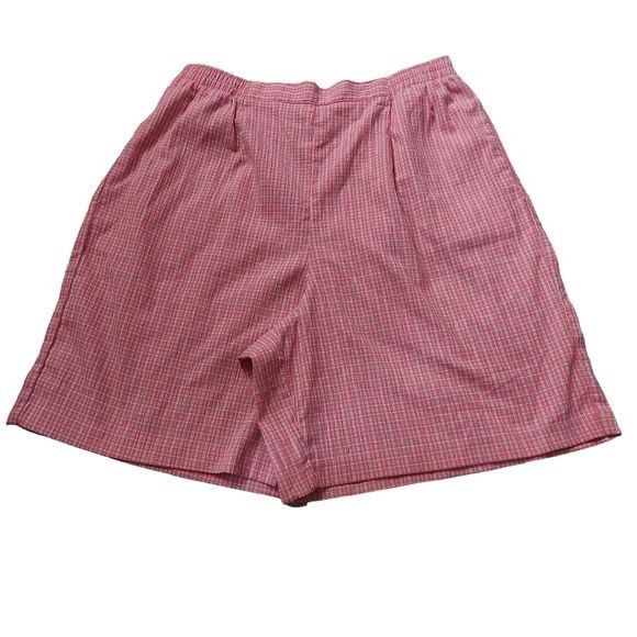 Vintage Vintage Koret Francisca Large 90s Mom Oversized Plaid Shorts ...