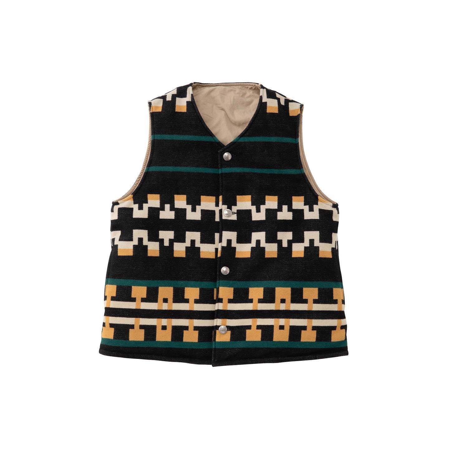 Visvim VISVIM Kora down Vest BLANKET NATIVE | Grailed