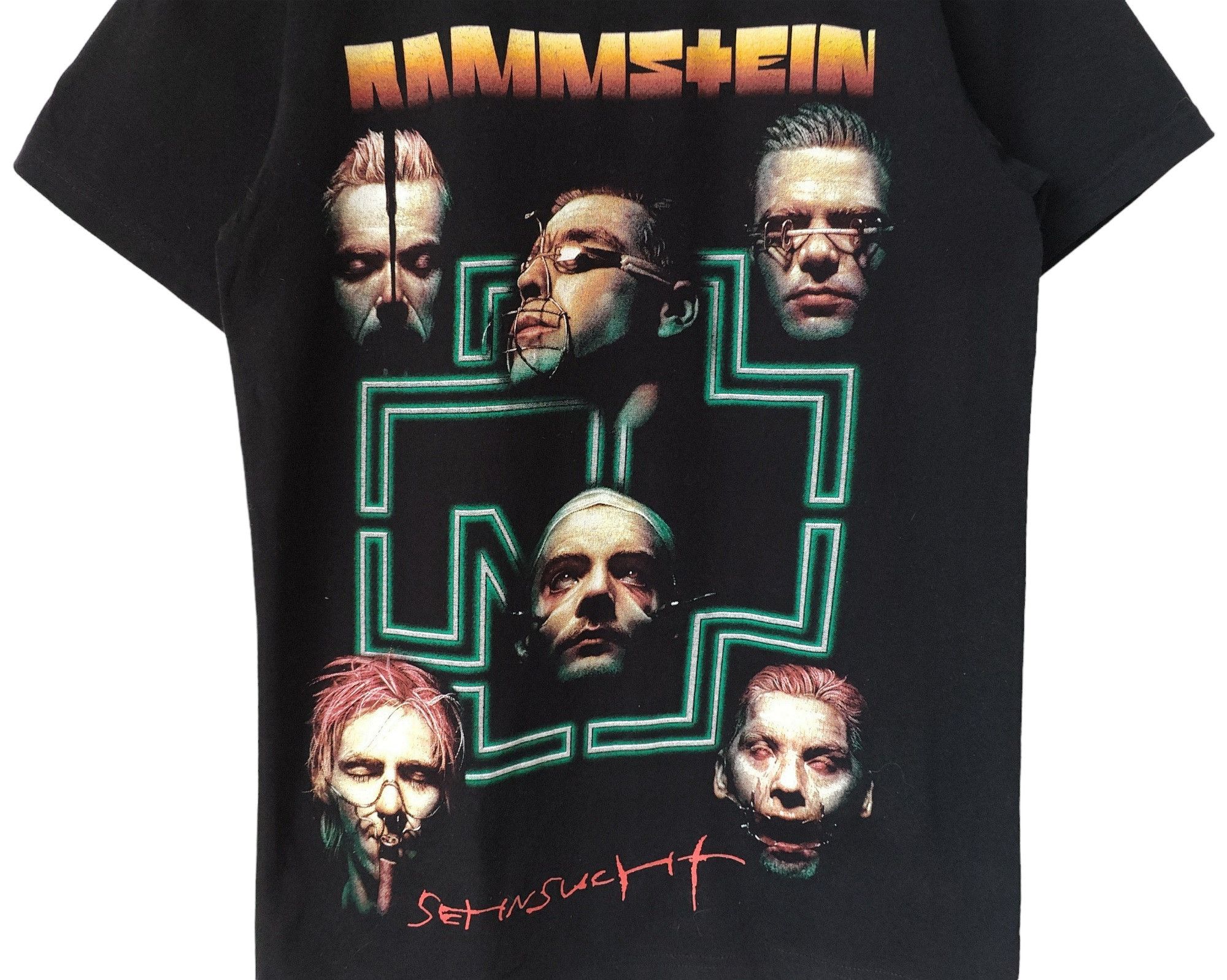 Vintage Rammstein VTG Sehnsucht 1997 Official Merch Vintage Tshirt ...