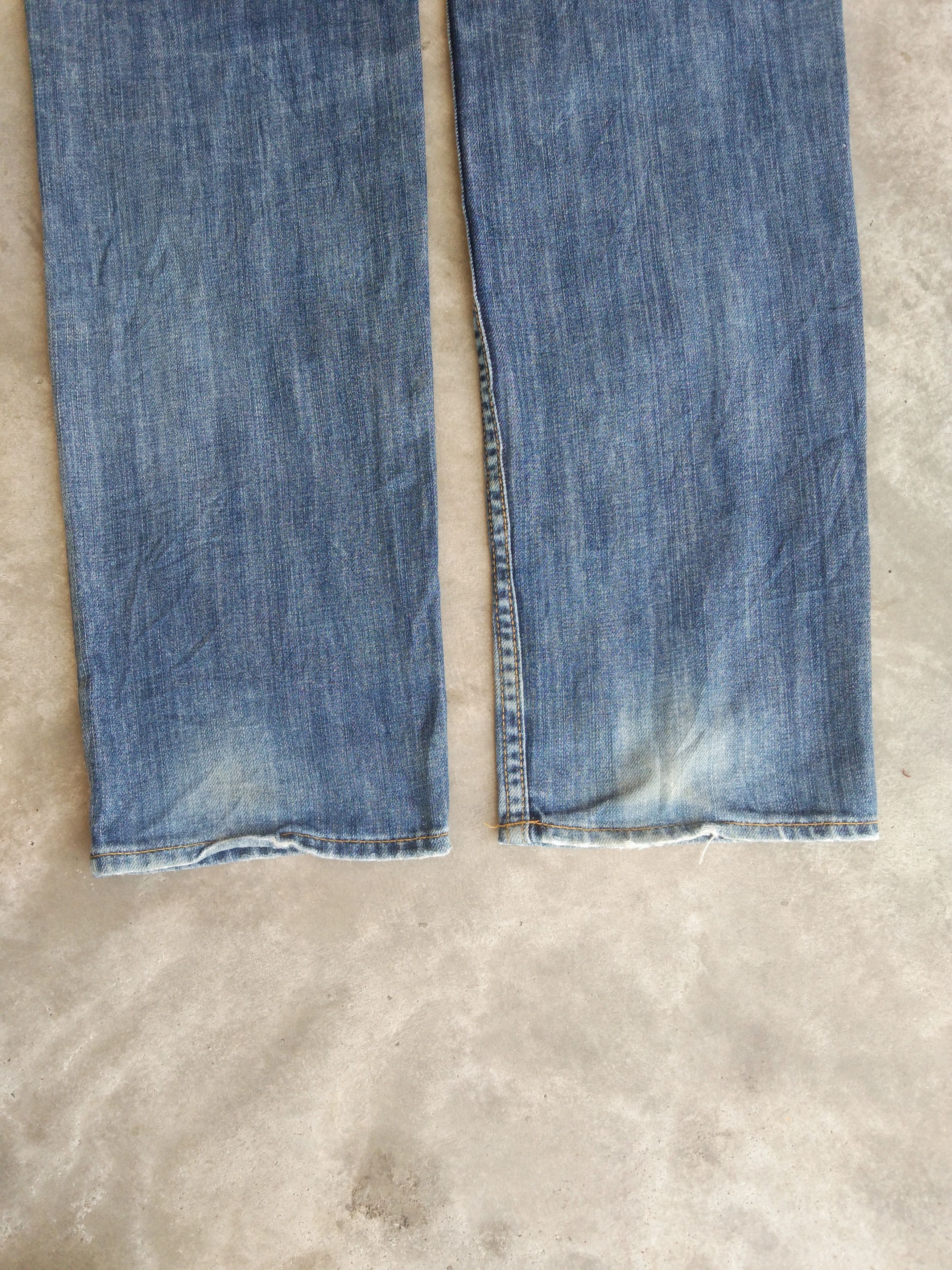 Japanese Brand Vintage TK Takeo Kikuchi Faded Blue Distressed Jeans ...