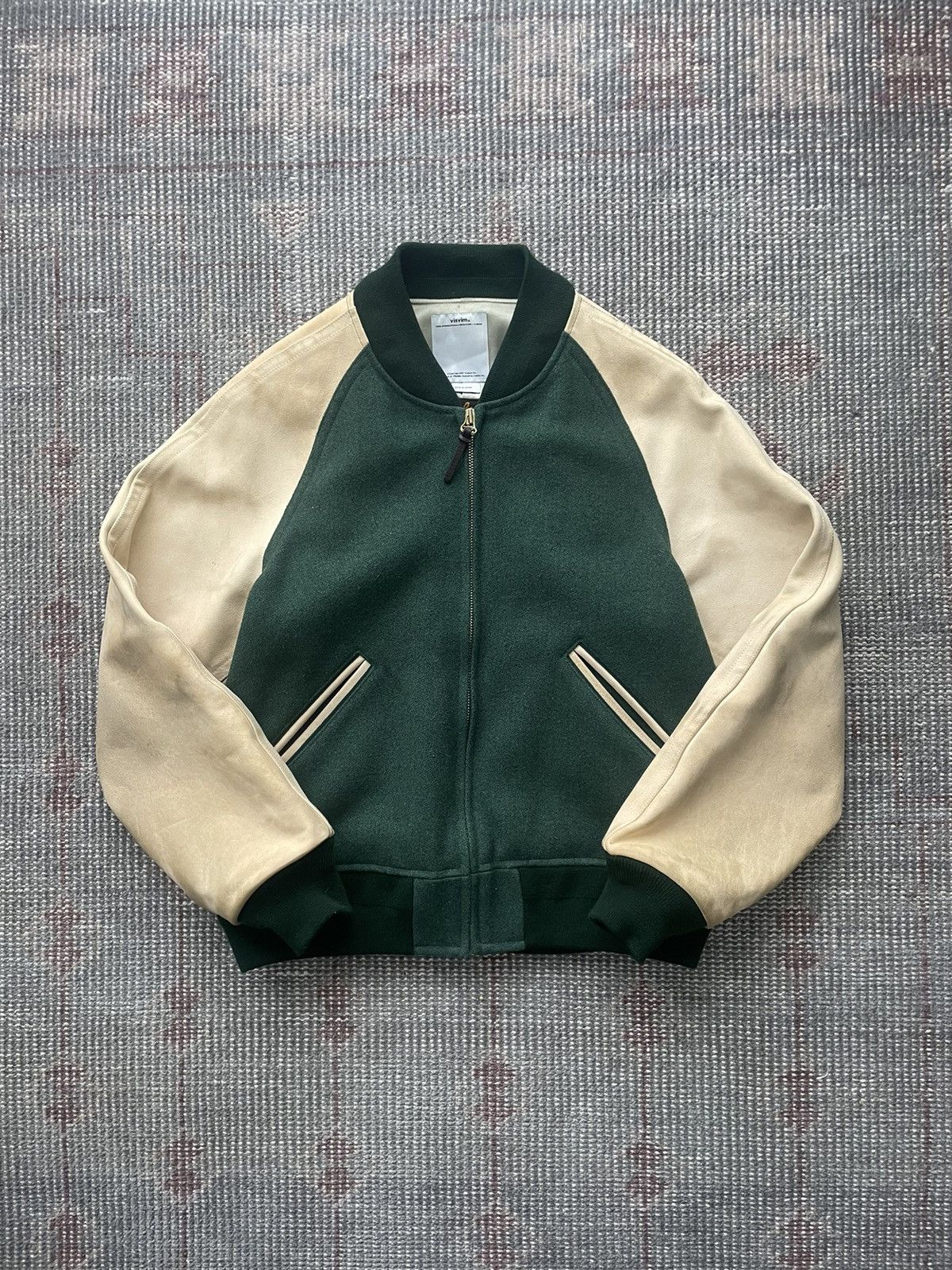 Visvim Varsity Jacket Tweed | Grailed