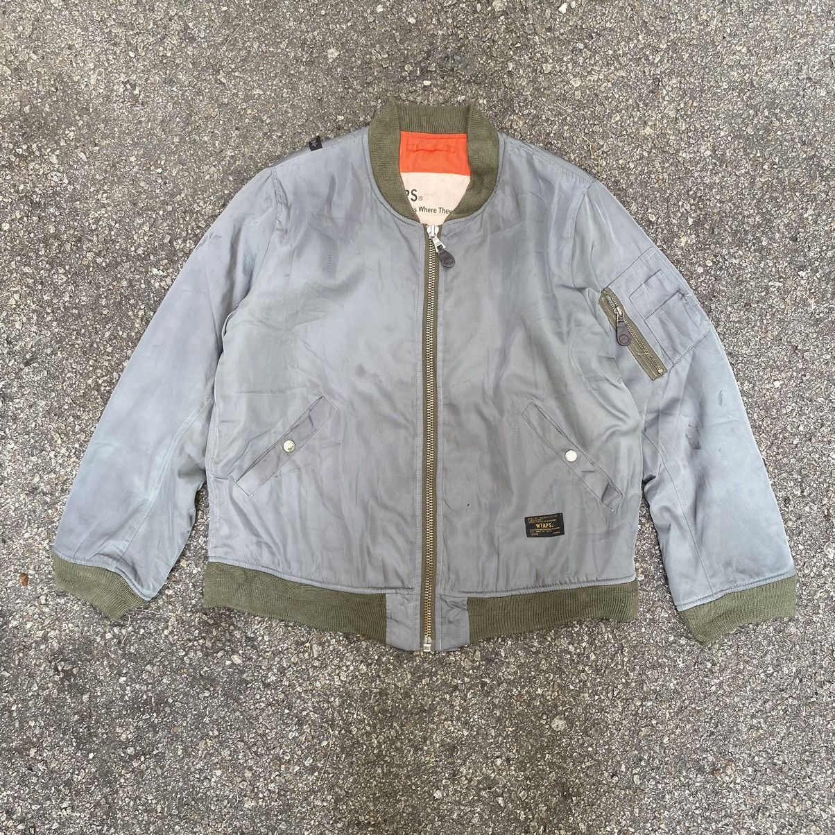 Japanese Brand × Wtaps Wtaps Flight Bomber Jacket Military Green | Grailed