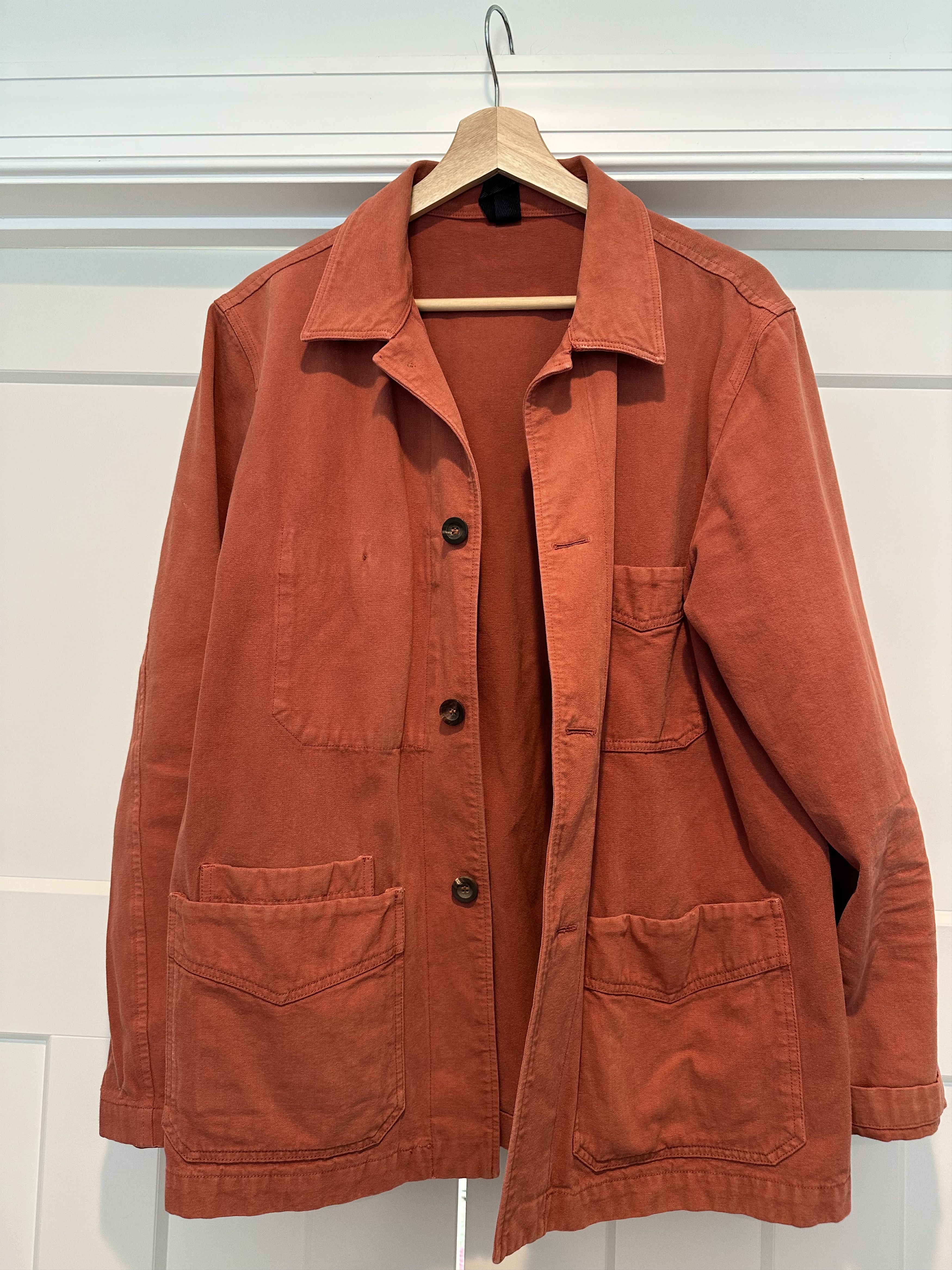 Drakes Rare Italian made brick chore coat | Grailed