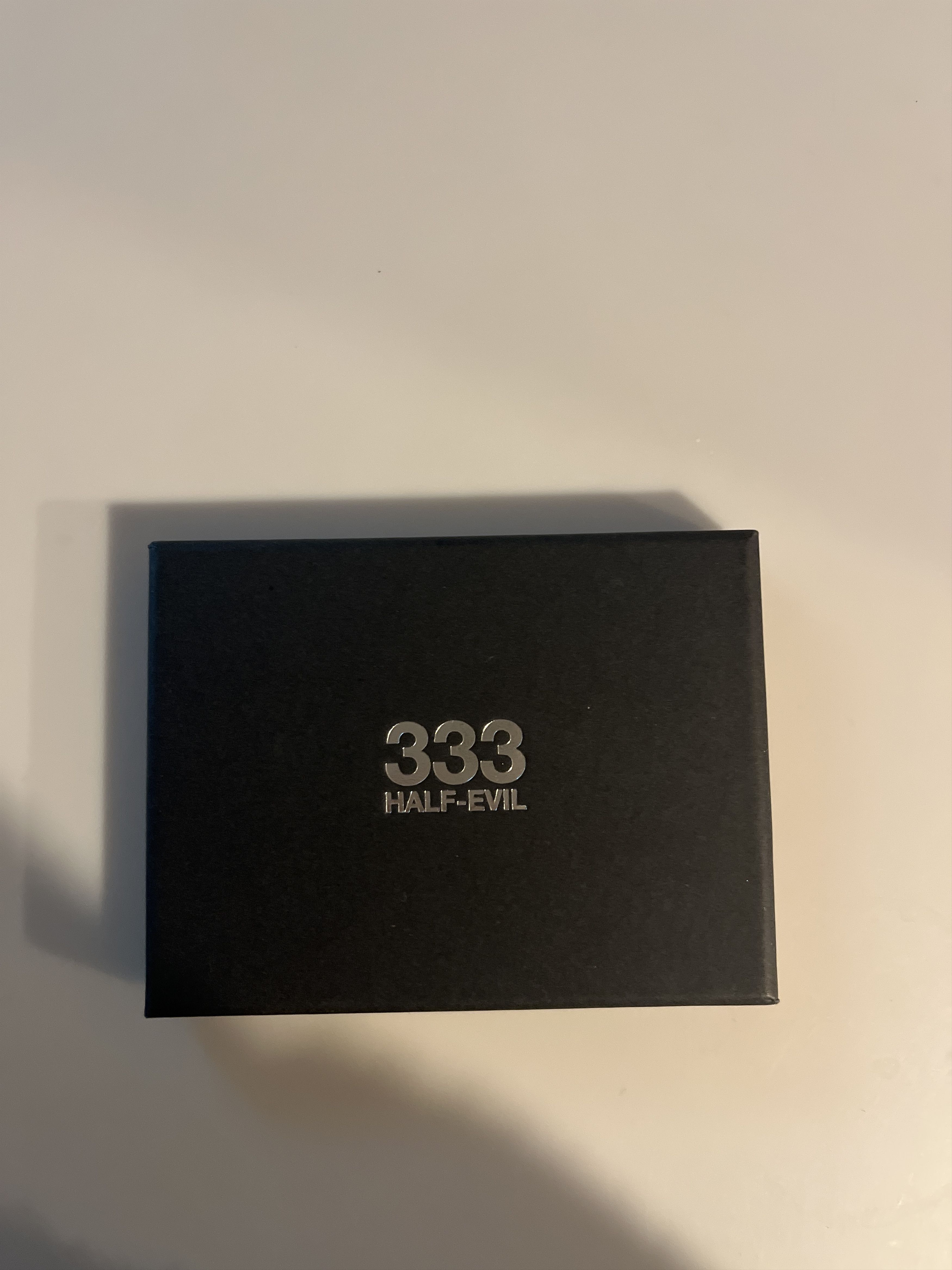 Half Evil Leather Card Holder Wallet | Grailed