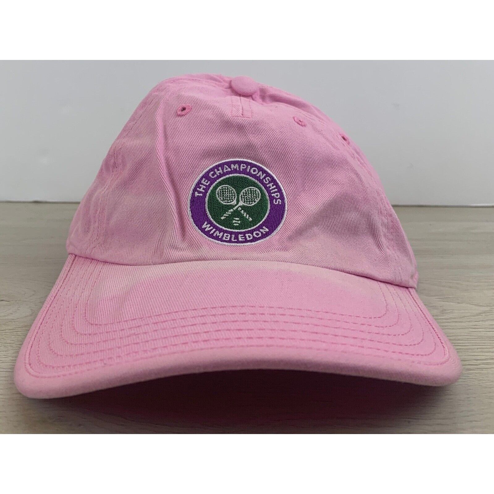 Other Wimbledon Hat The Championship Pink Adjustable Hat Pink OSFA ...