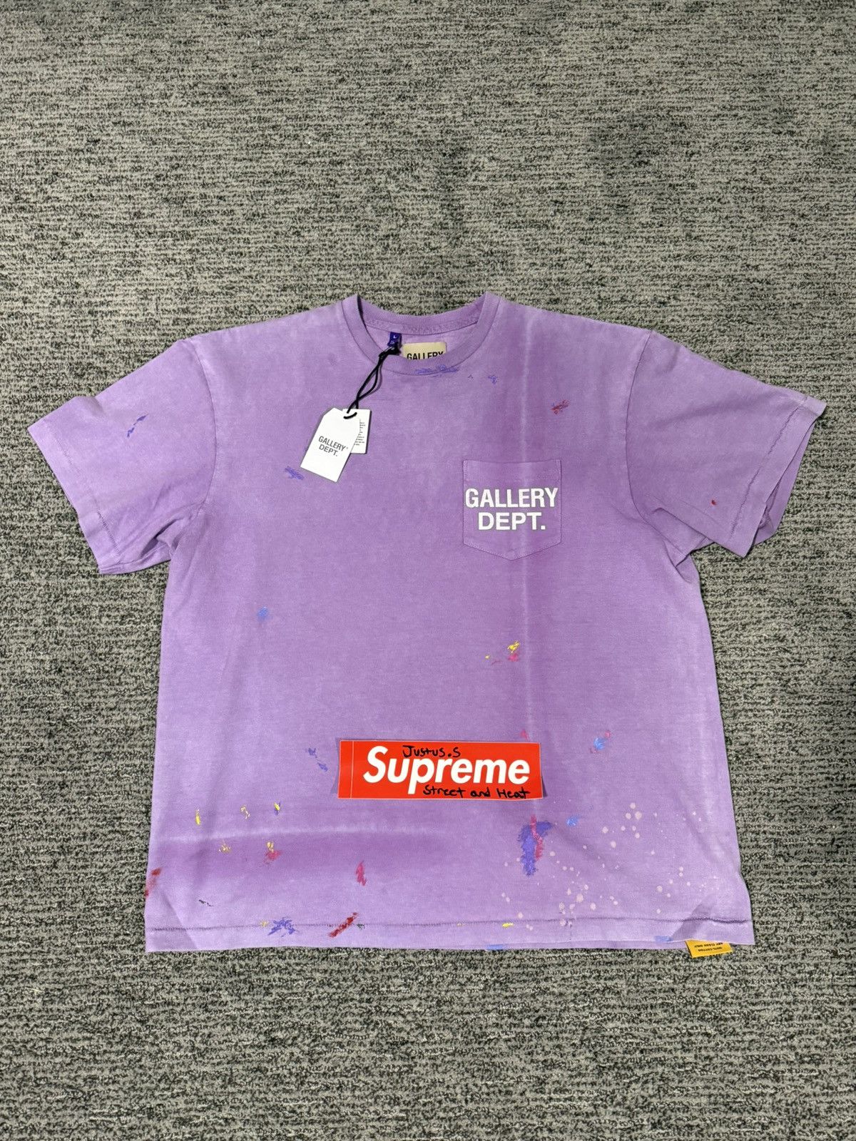 Gallery Dept. Gallery Department Paint Splatter Tee! | Grailed