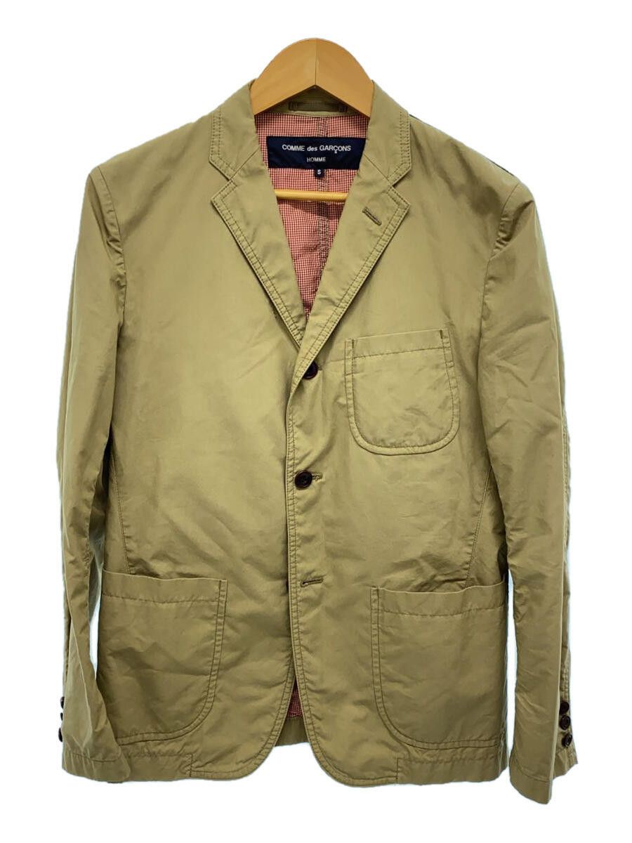 Comme des Garcons Homme Jacket Cotton Plain 3 Button Patch Pocket Khaki ...