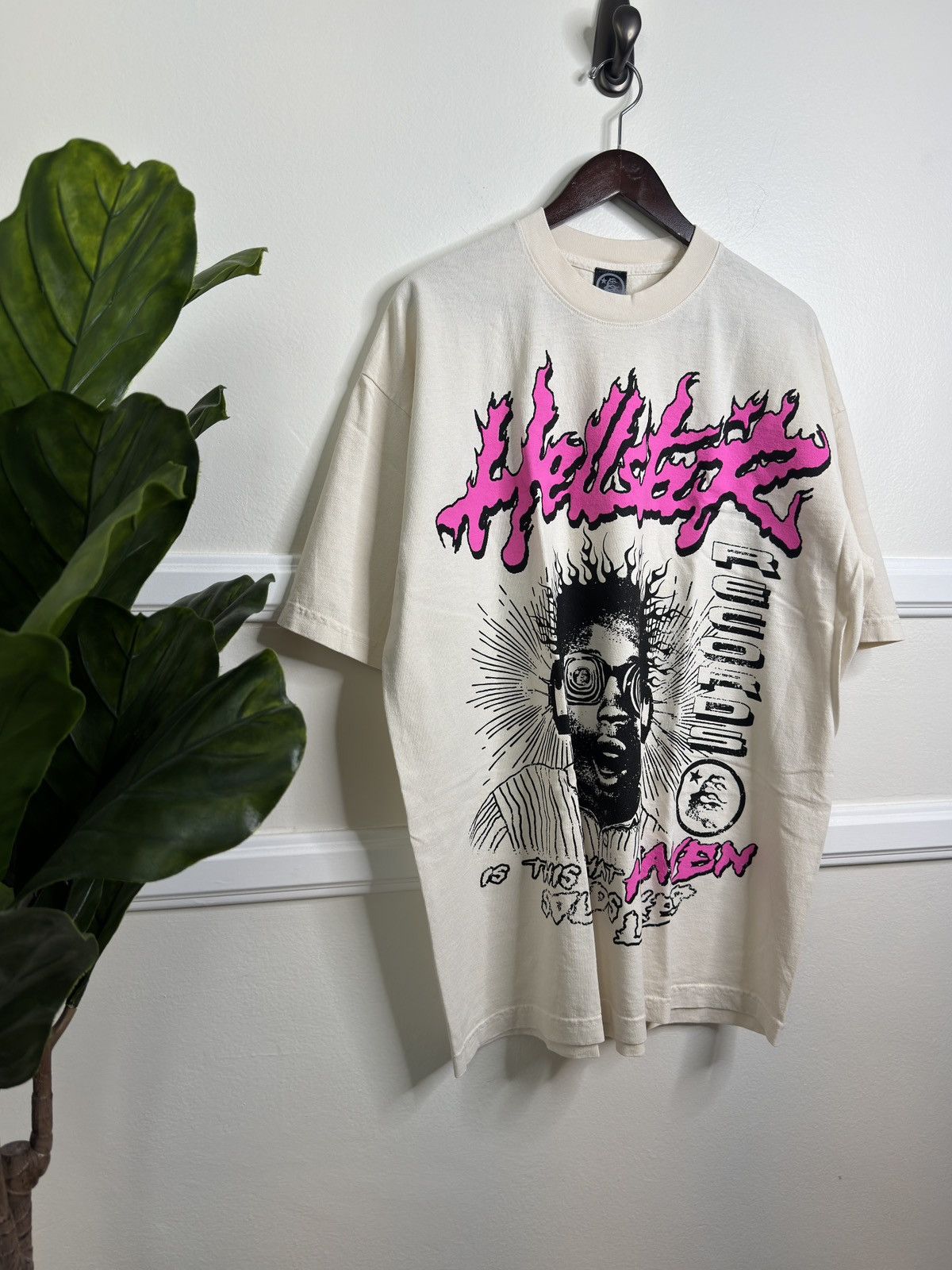 HELLSTAR Hellstar Studios Sounds Like Heaven Tee Cream | Grailed