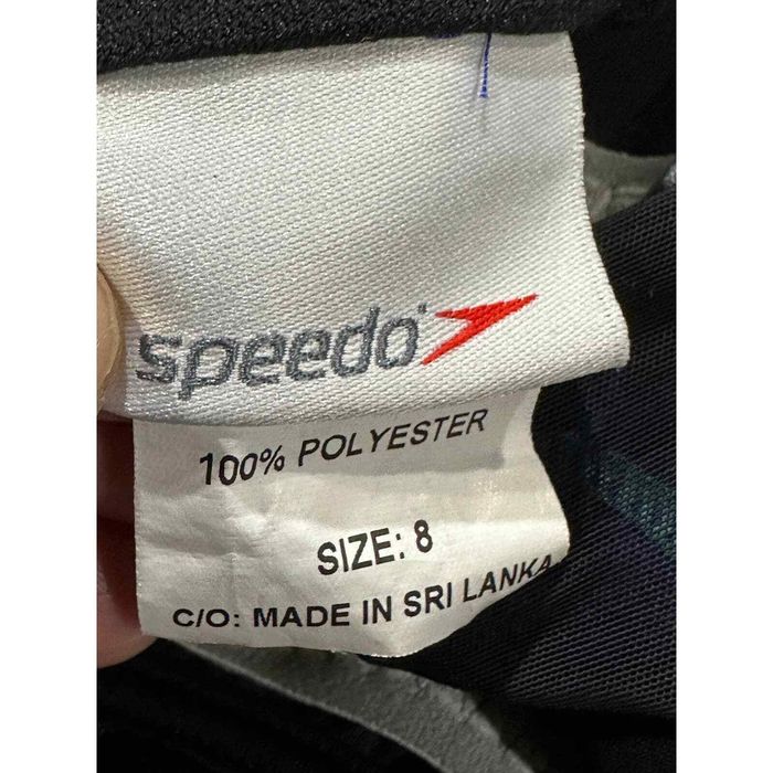 Speedo Speedo Women Swimsuit Size 8 Blue One Piece Comfort Strap ...