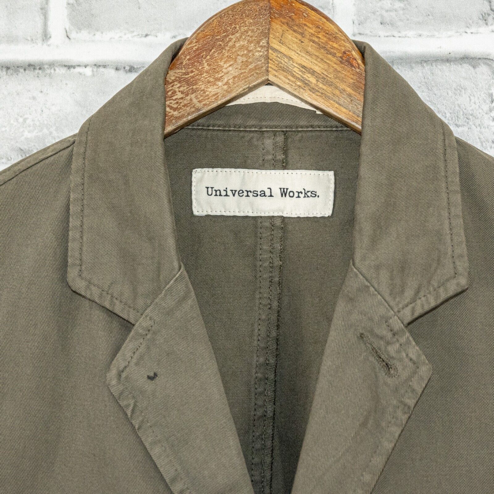 Universal Works Universal Works Three Button Jacket Multi pocket olive ...