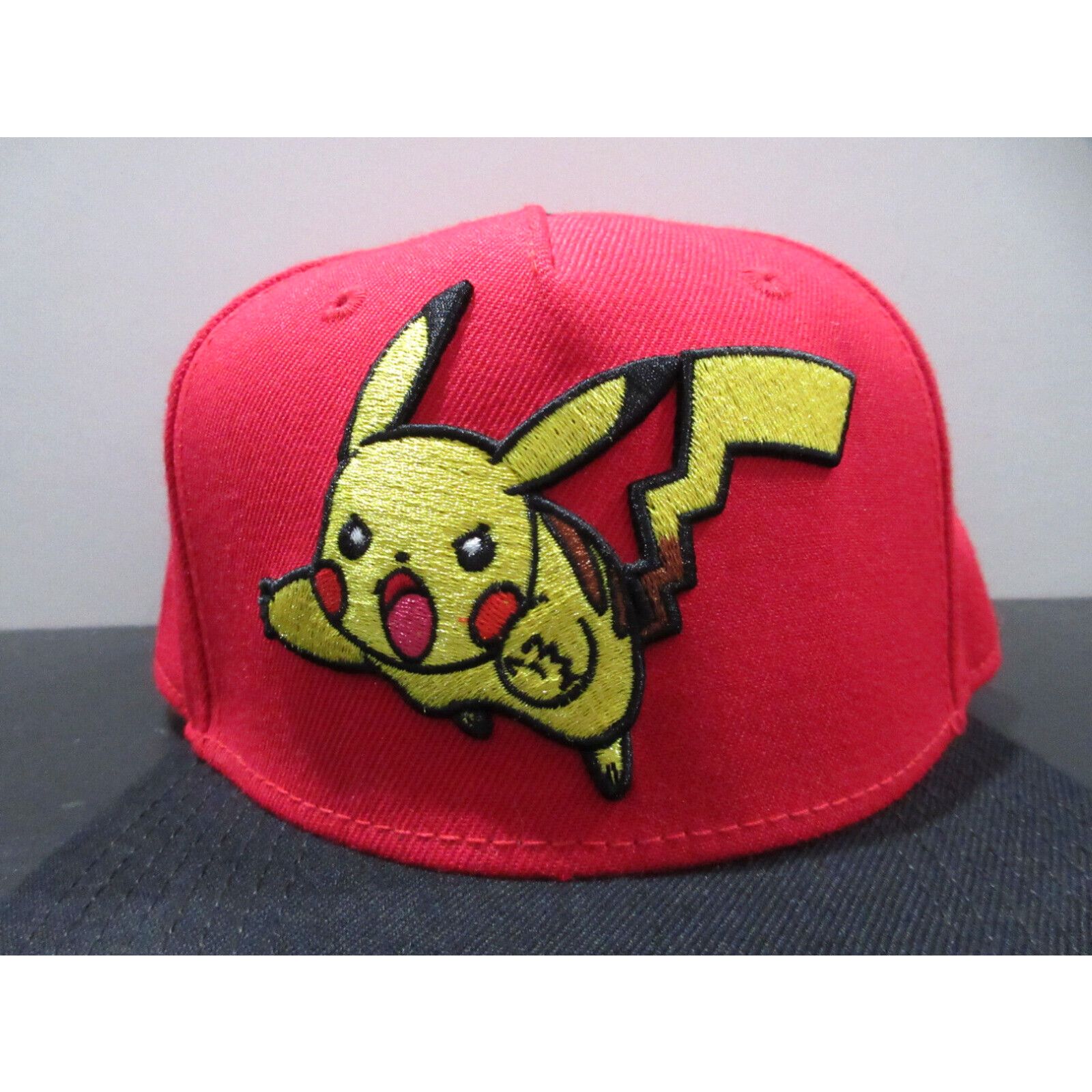 Nintendo Pokemon Hat Cap Snap Back Red Black Pikachu TV Show Anime ...