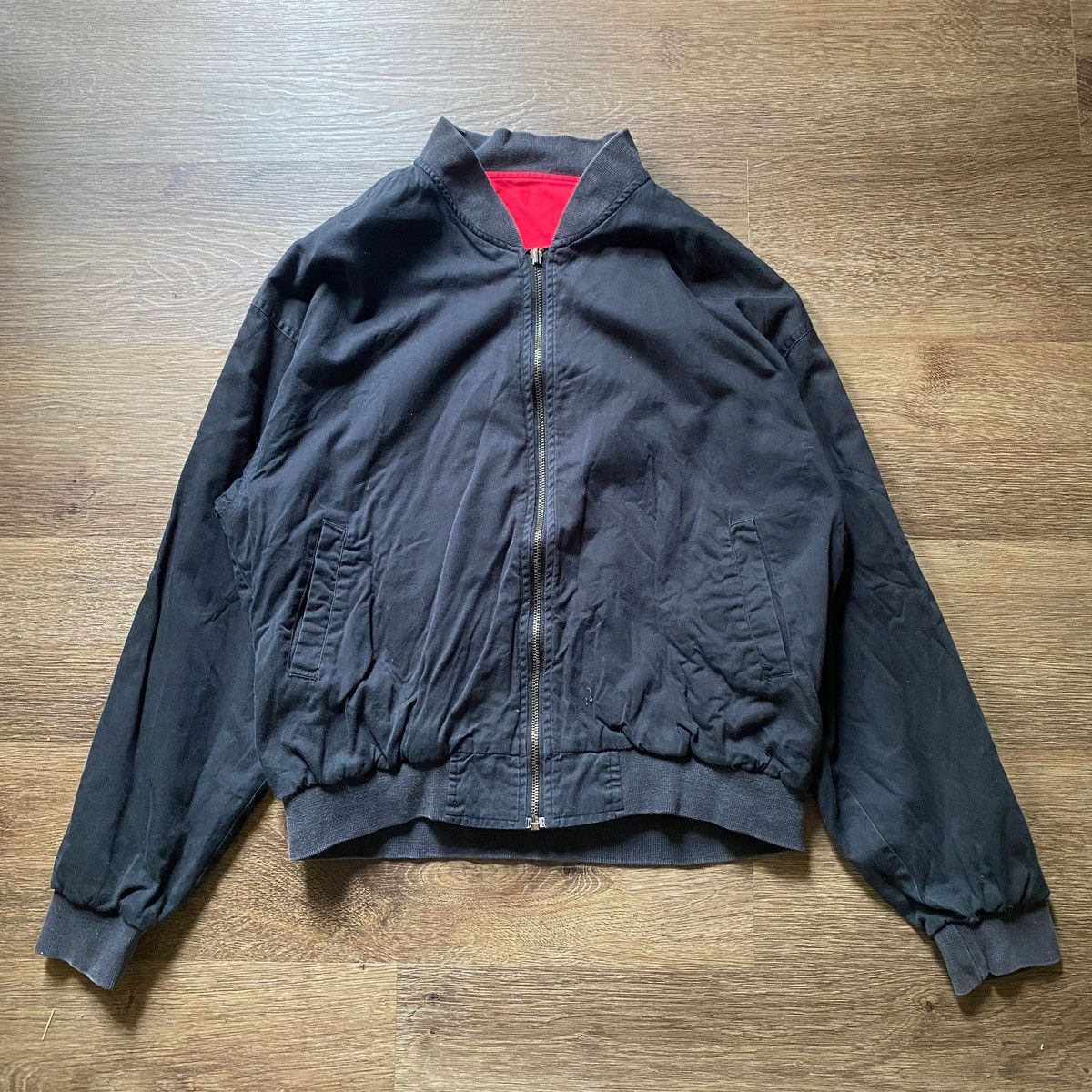Marlboro Marlboro Black Bomber Jacket | Grailed