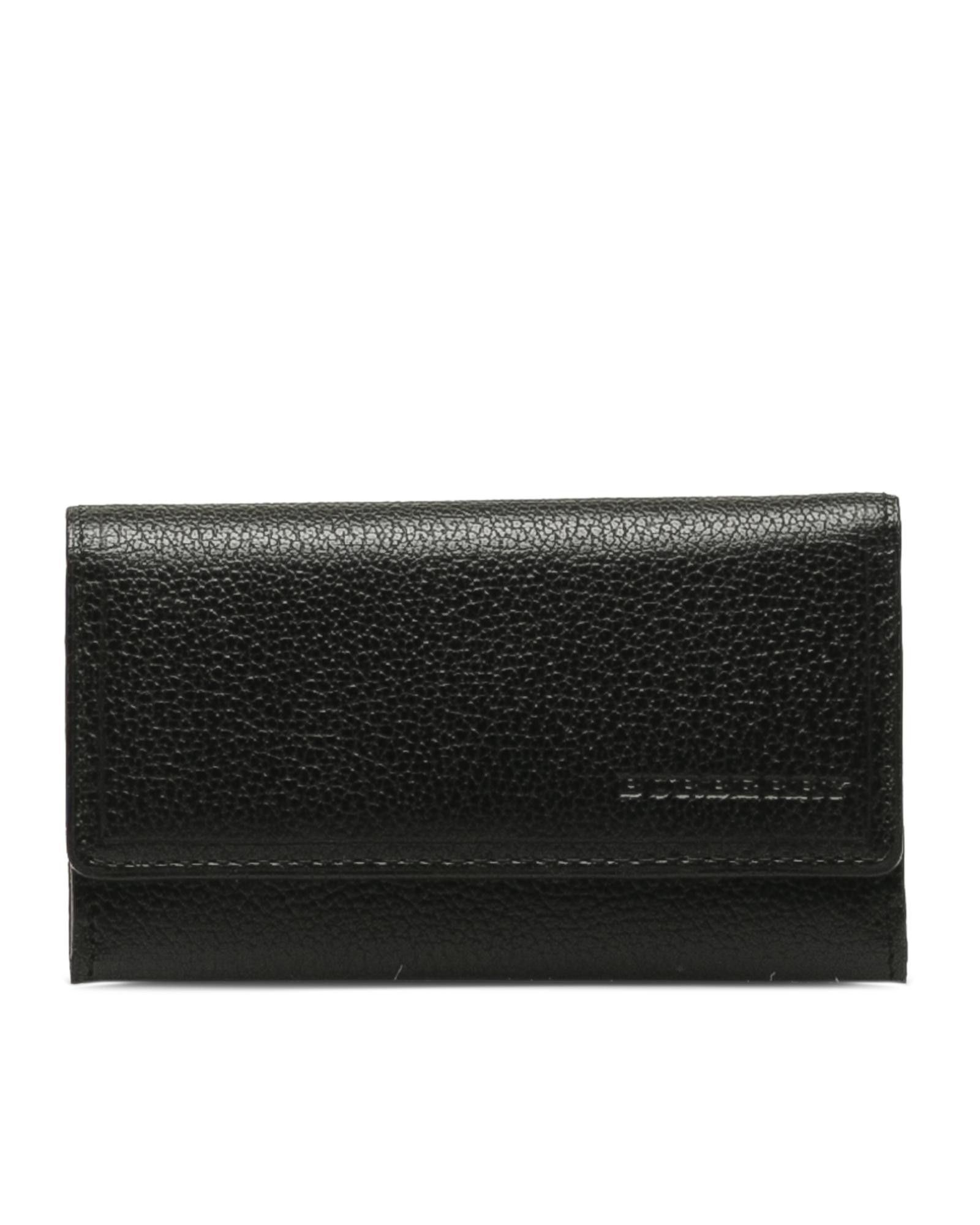 Burberry Leather Key Holder with Gunmetal Hardware | Grailed