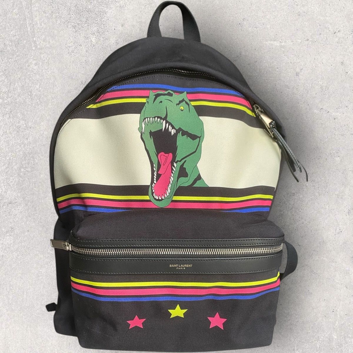 Saint Laurent Paris SLP T-Rex City Backpack By Hedi Slimane | Grailed