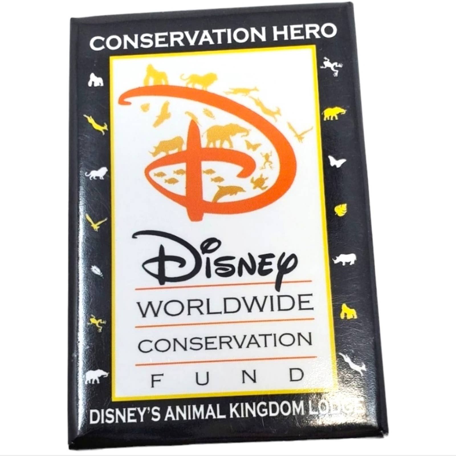 Disney Disney Animal Kingdom Conservation Hero Black Button | Grailed