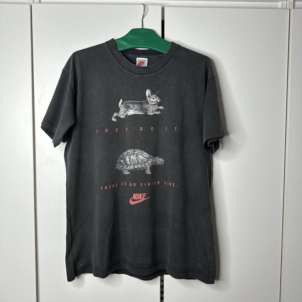 Nike × Vintage Nike Rabbit vs Turtle Made in USA Executives Vintage 90s ...
