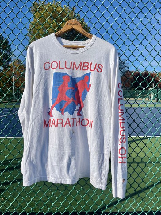 Vintage Vintage Columbus Ohio Marathon Long Sleeve | Grailed