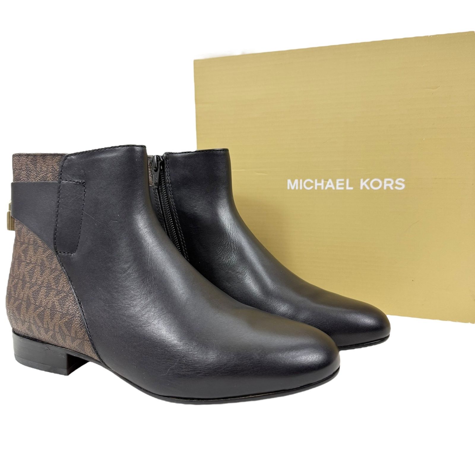 Michael kors mira flat bootie store