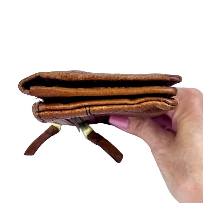 Fossil FOSSIL Womens Bi-Fold Long Wallet Multi-Sectional Zip/ Snap ...