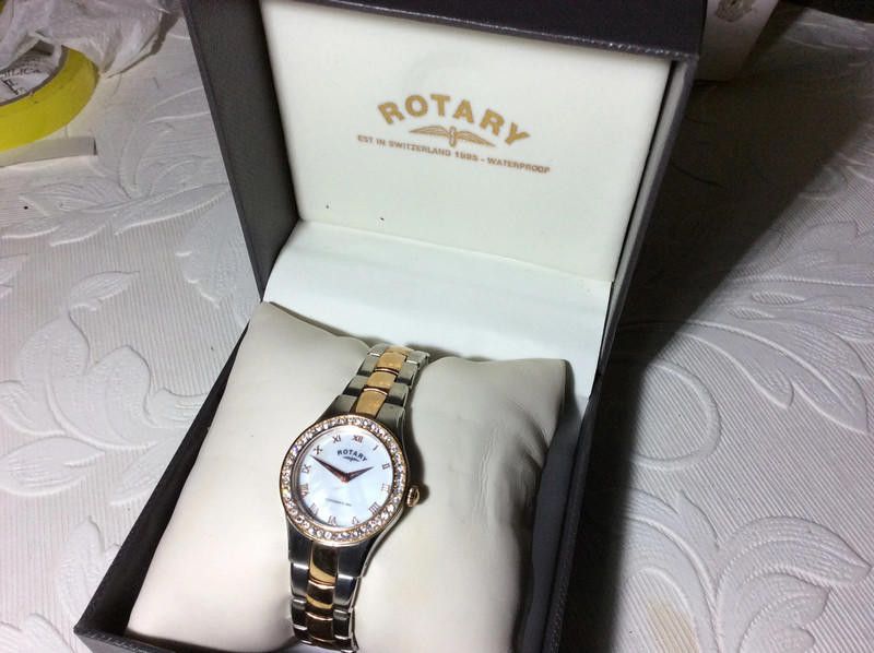 Designer Rotary ladies two tone stainless steel watch | Grailed