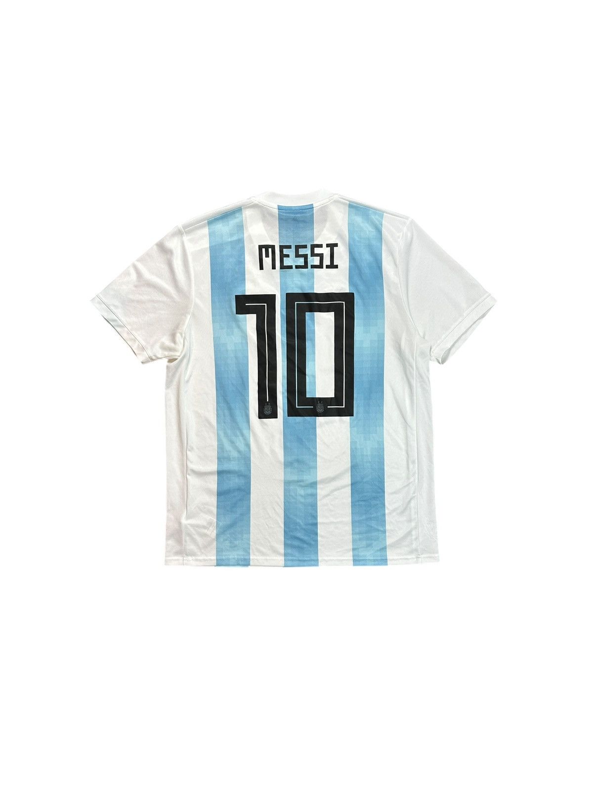 Adidas × Soccer Jersey × Streetwear Argentina 2018 Messi Home Jersey ...