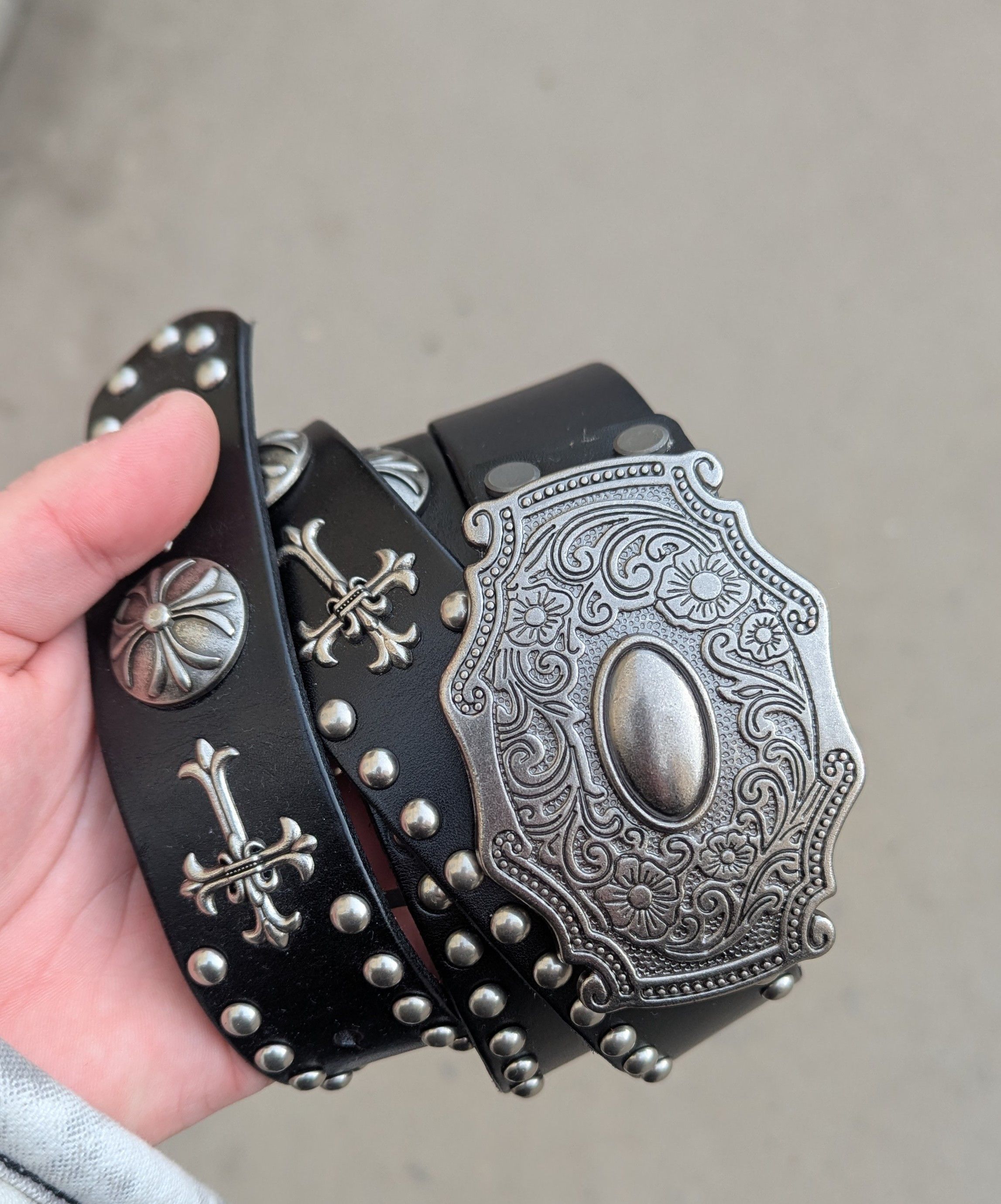 Avant Garde × Japanese Brand × Streetwear VINTAGE CHROME HEARTS STYLE ...