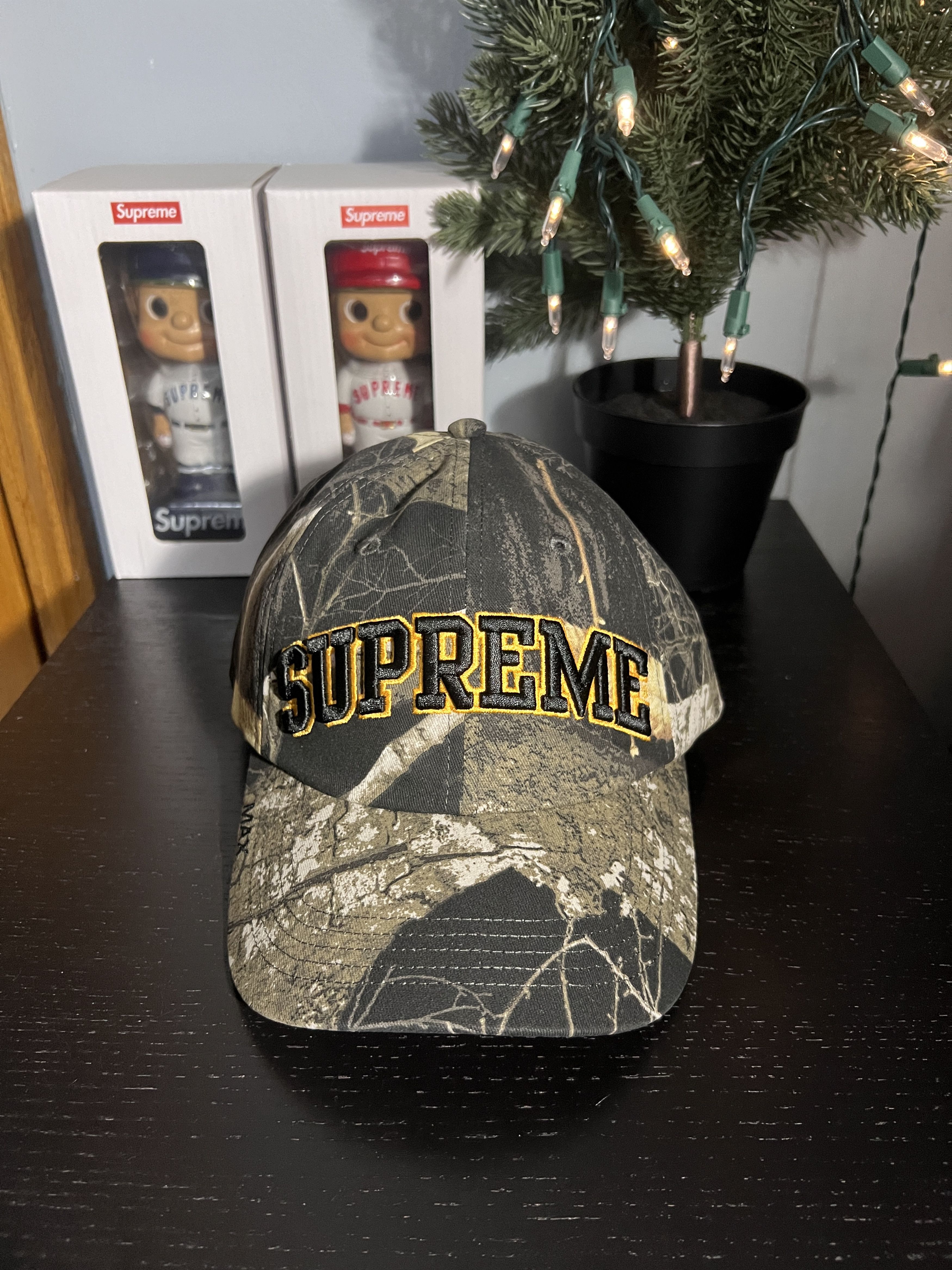 Supreme SUPREME DIFFERENCE 6 PANEL HAT BLACK | Grailed