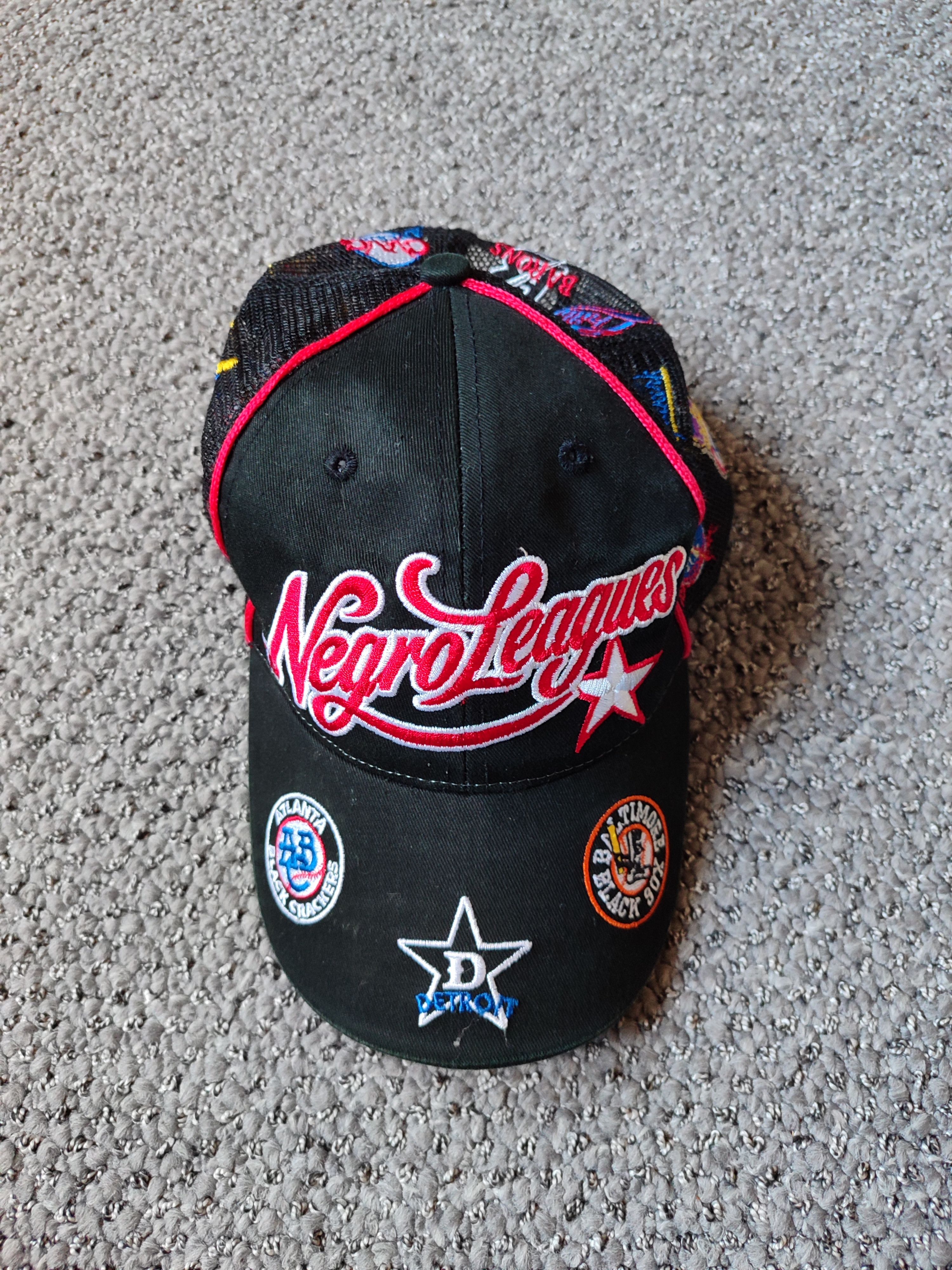 MLB × Streetwear Deadstock Negro Leagues Baseball Hat Embroidered Logos ...