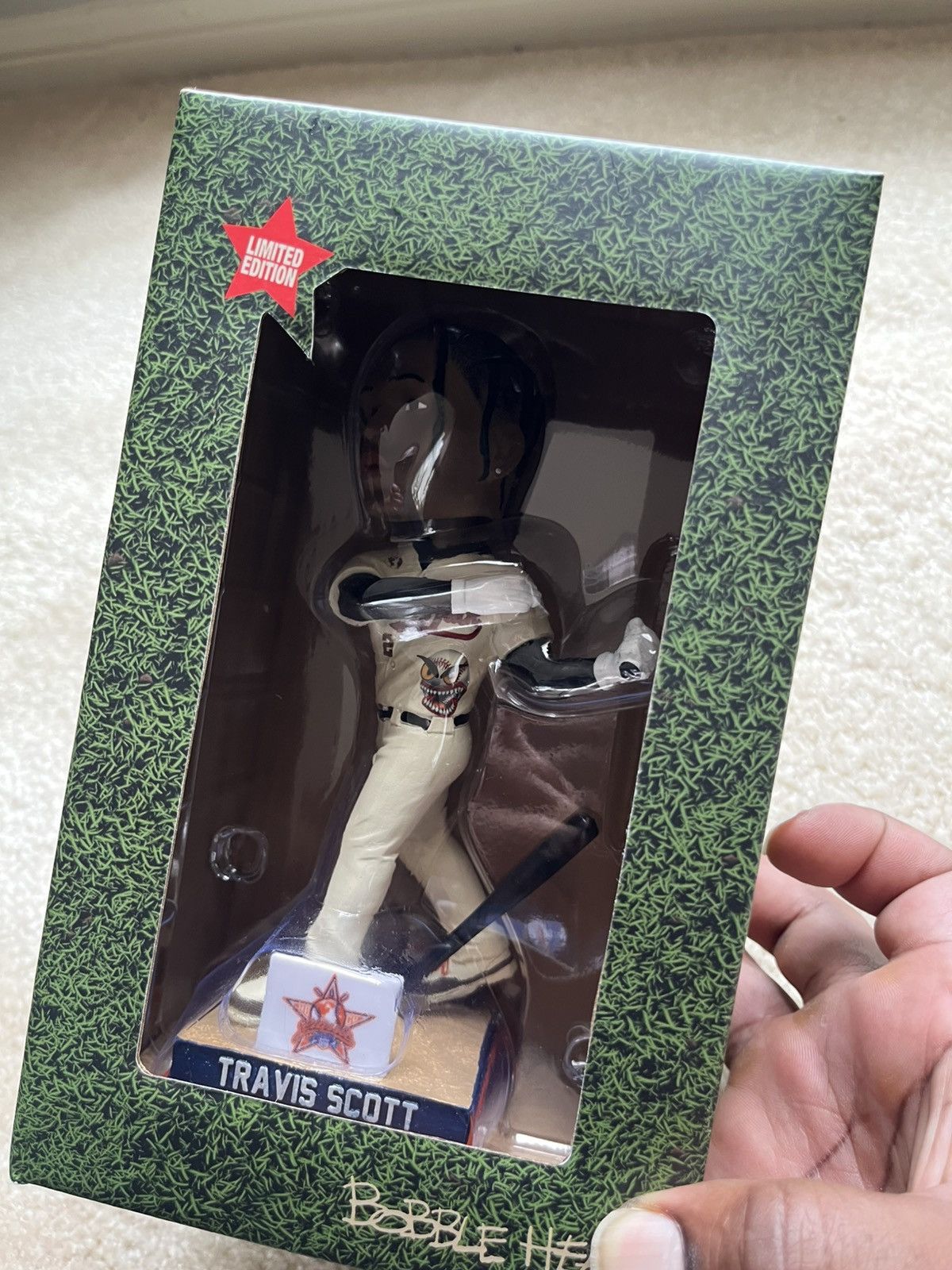 Travis Scott Travis Scott 2024 Baseball Game Bobblehead | Grailed