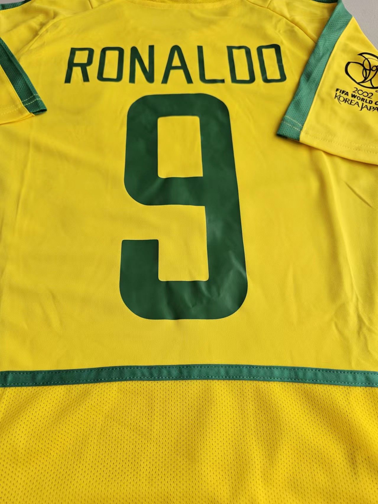Fifa World Cup 2002 World Cup Brazil 9 Ronaldo Jersey Home | Grailed