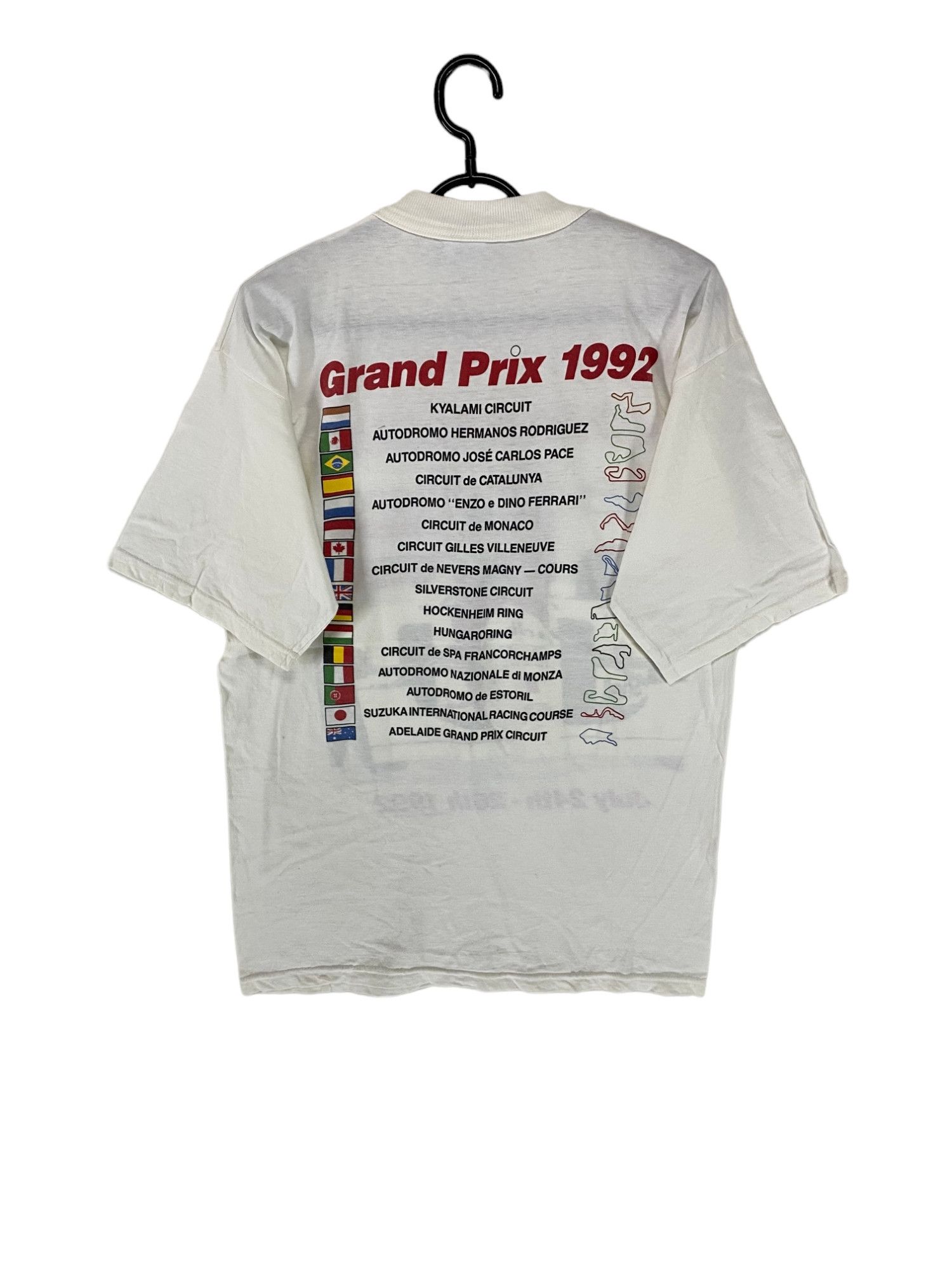 Vintage Hockenheim ring grand prix 92 ayrton senna marlboro vtg tee ...