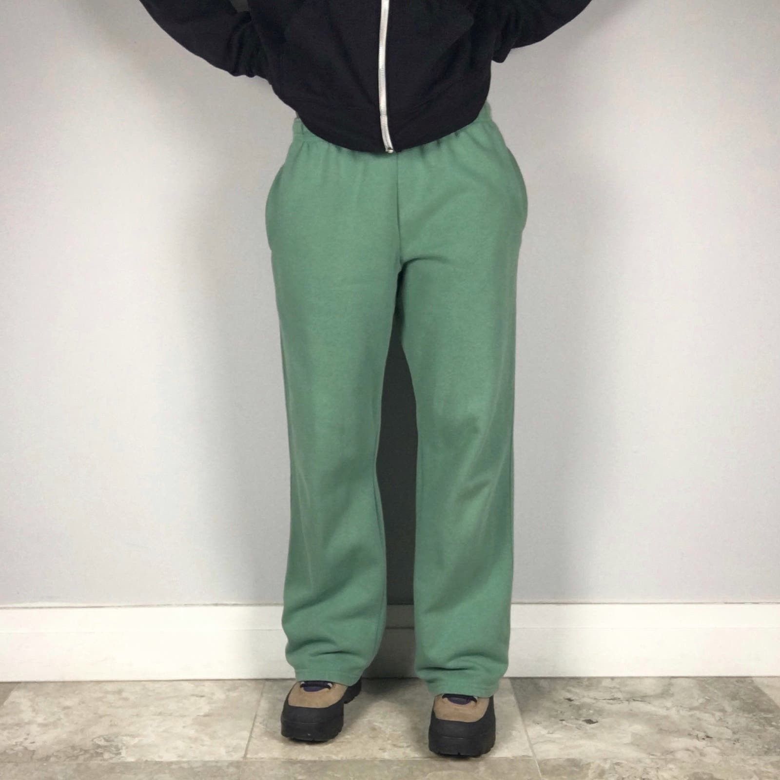 Joe Boxer Y2K Joe Boxer Wide Relaxed Leg Sweatpants Green Womens Small ...