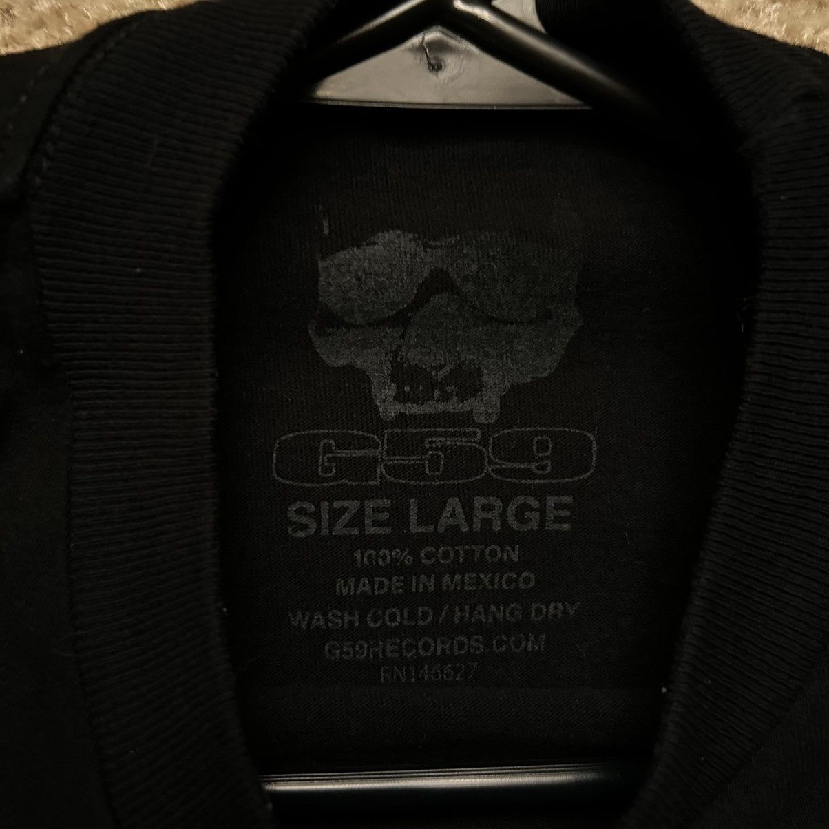 G59 Records G59 Grey Day 2023 L/S - Black (Large) | Grailed