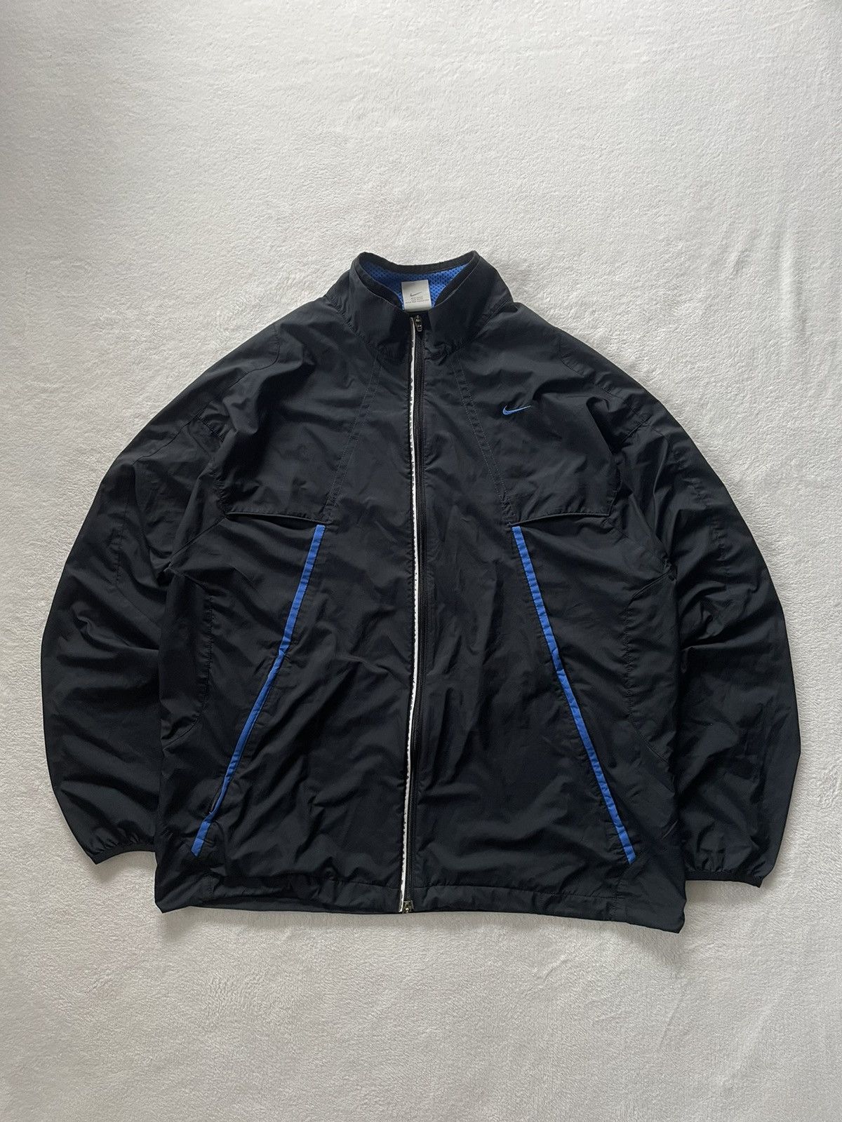 Nike 🦍 NIKE RETRO CLIMAFIT TRACK JACKET SWOOSH LOGO Y2K 90’S | Grailed