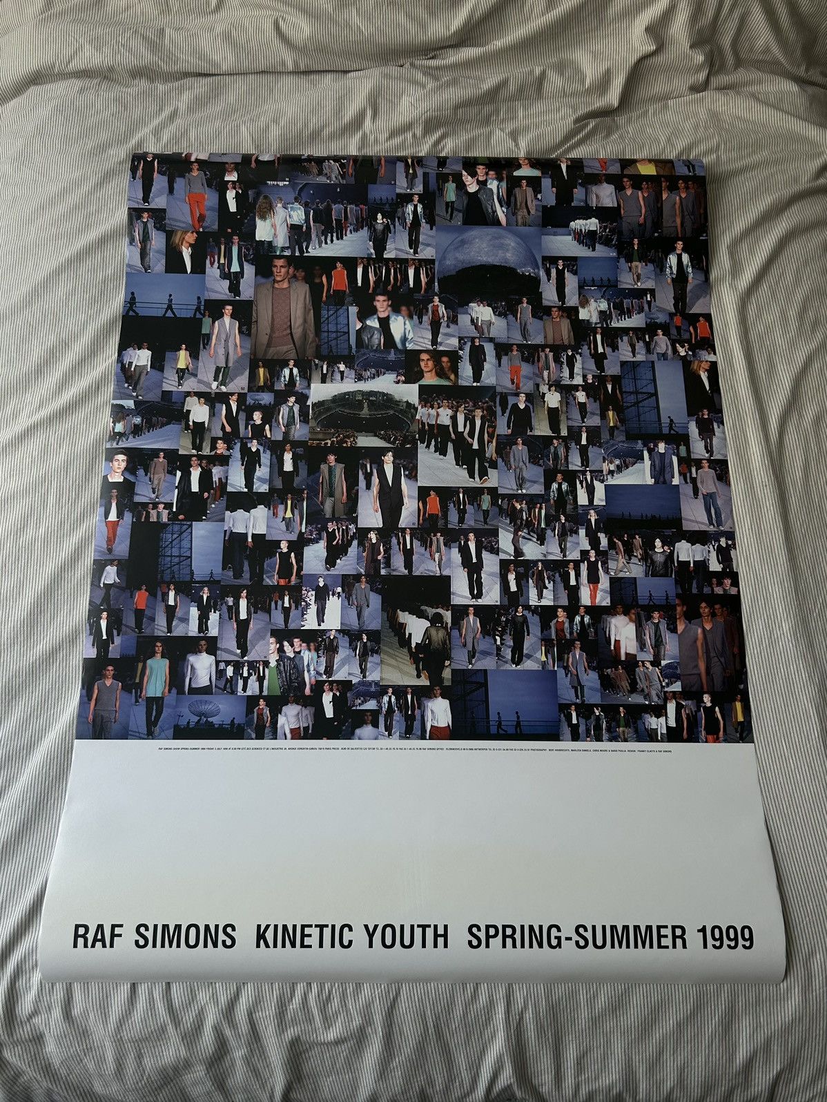 Raf Simons Spring/Summer 1999 Raf Simons HUGE Kinetic Youth Poster ...