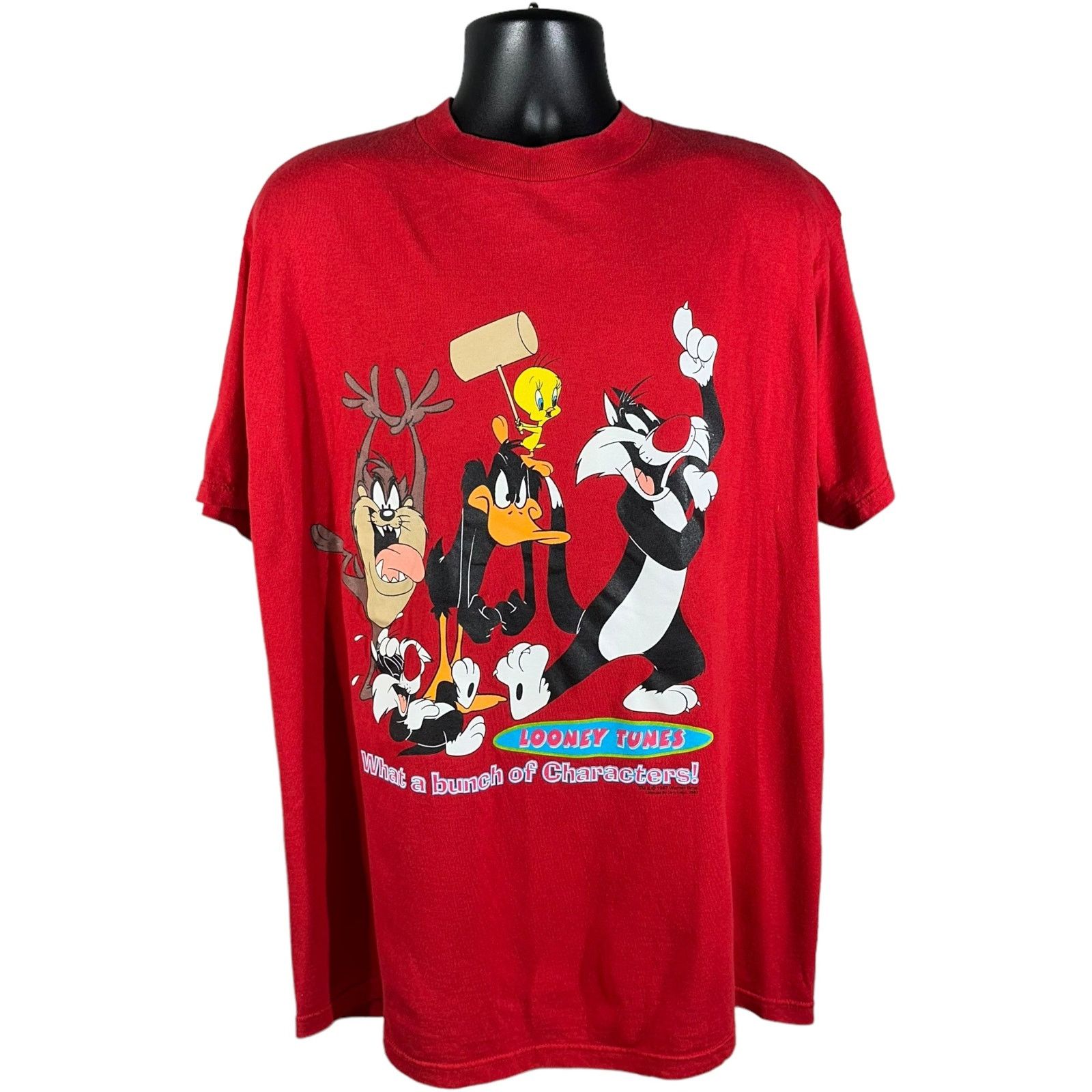 Warner Bros Vintage Looney Tunes Characters Tee 1997 | Grailed