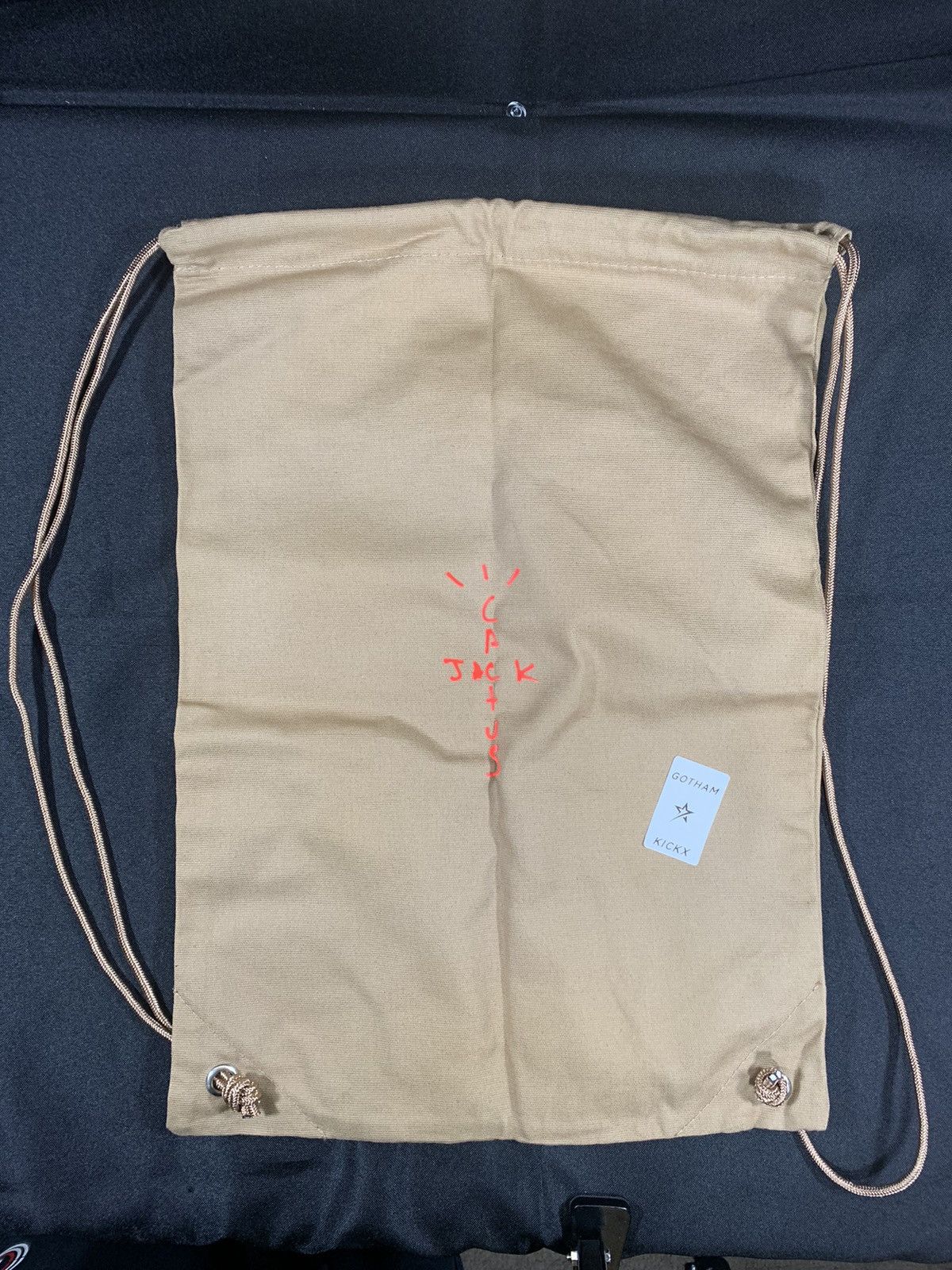 Travis Scott Travis Scott x Jordan String BackPack NEW | Grailed Travis Scott Travis Scott x Jordan String BackPack NEW | Grailed