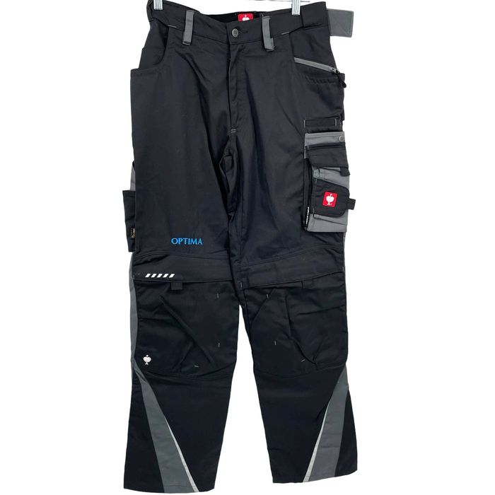 Carhartt Mens black gray Engelbert Strauss Workwear carpenter pants ...