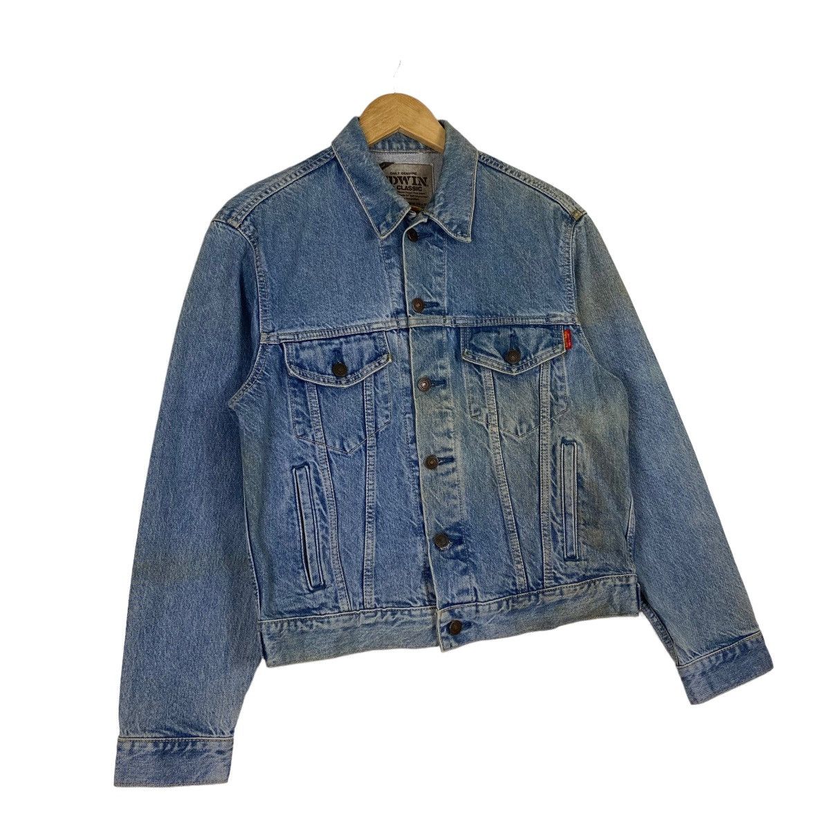 Edwin VINTAGE 90s EDWIN US CLASSIC DENIM JACKET | Grailed