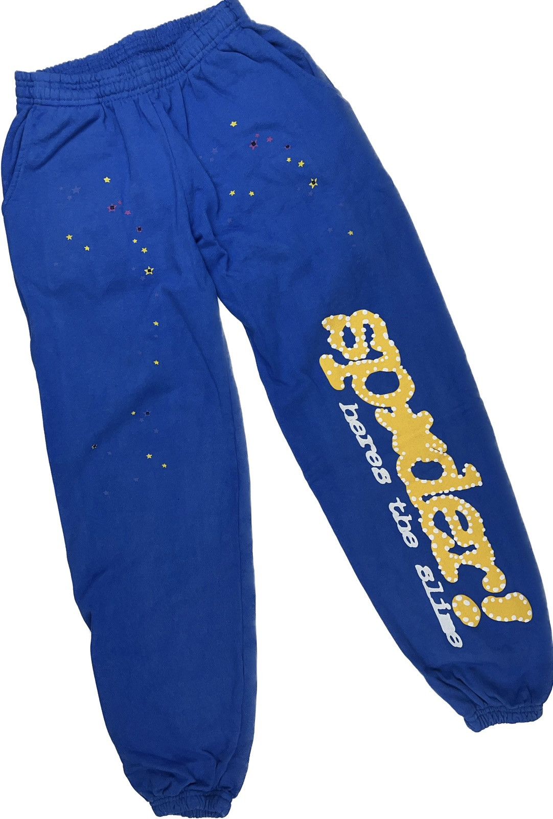 Spider Worldwide Sp5der TC Blue Sweatpants | Grailed