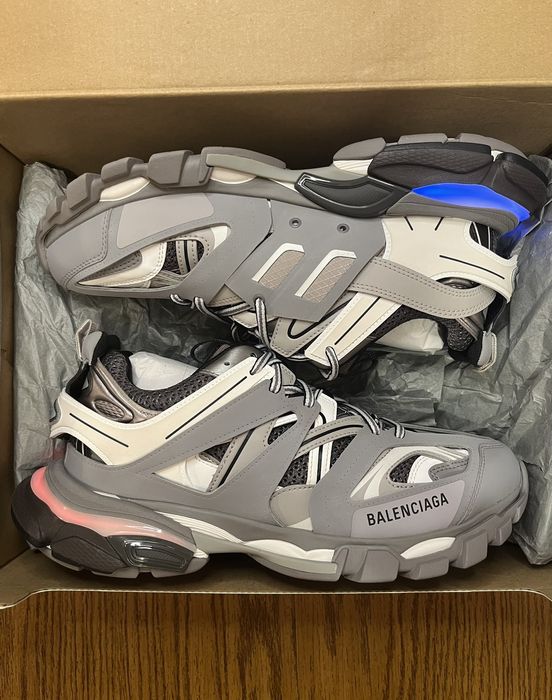 Balenciaga Balenciaga Track LED Sneaker (Grey) | Grailed