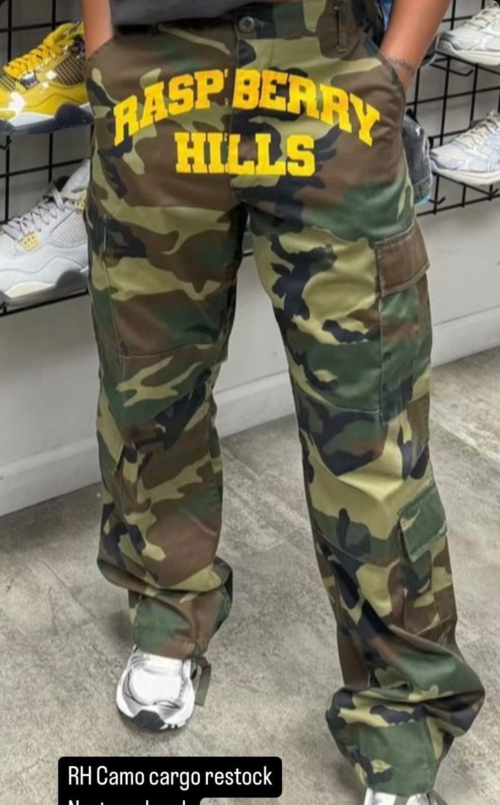 The GV Gallery Raspberry Hills/ GV Gallery Camo Cargo | Grailed