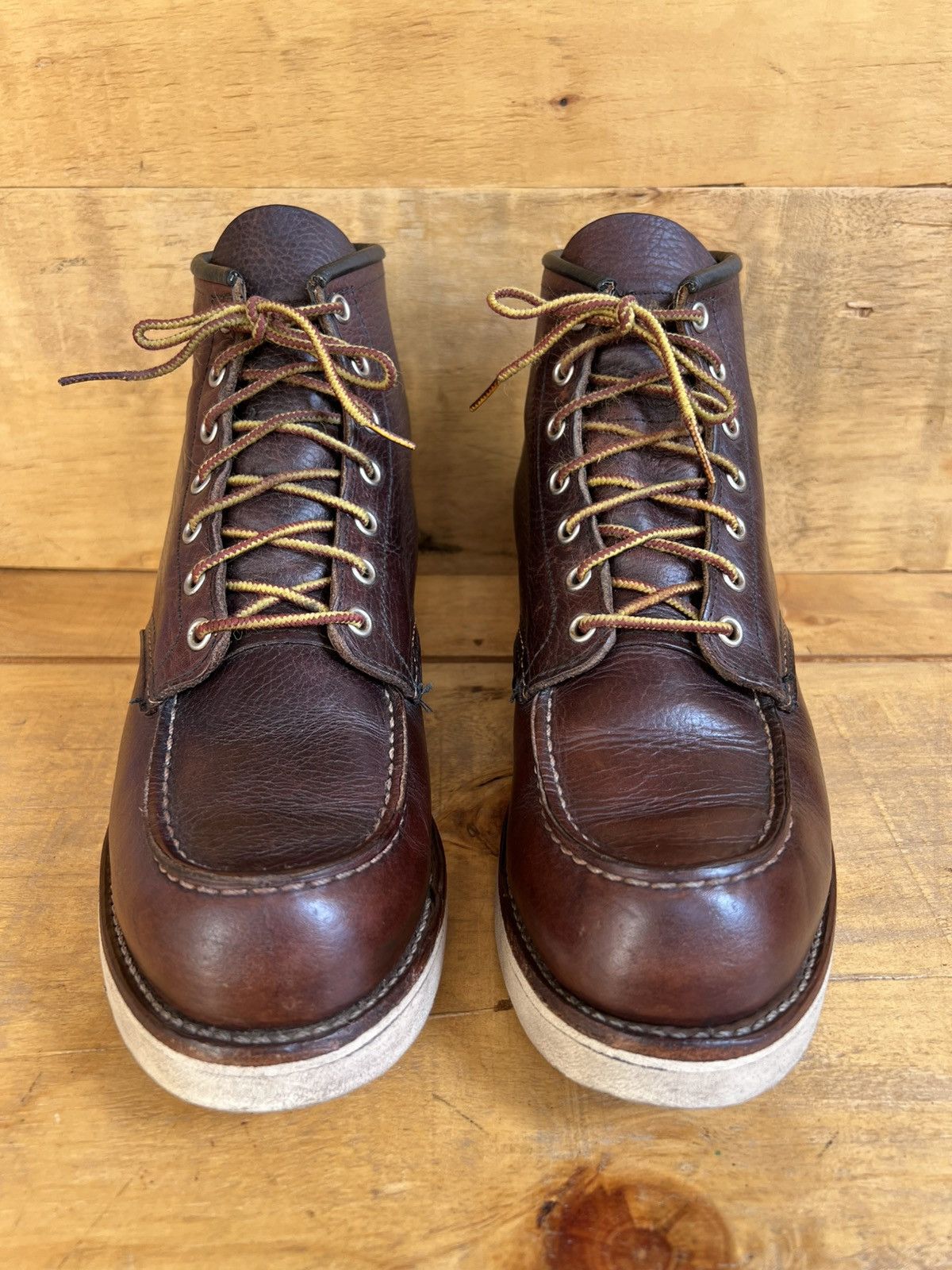 Red Wing × Vintage Red Wing Heritage 8138 Classic Moc Toe Briar Oil ...