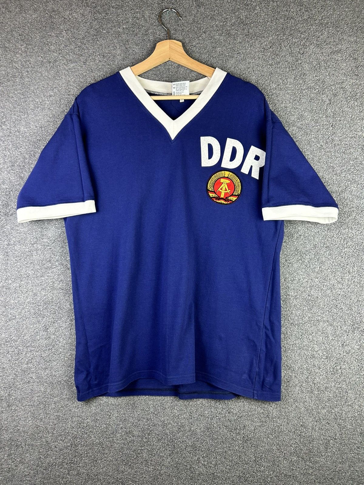 Vintage East Germany (DDR) 1974 World Cup Retro Football T Shirt | Grailed