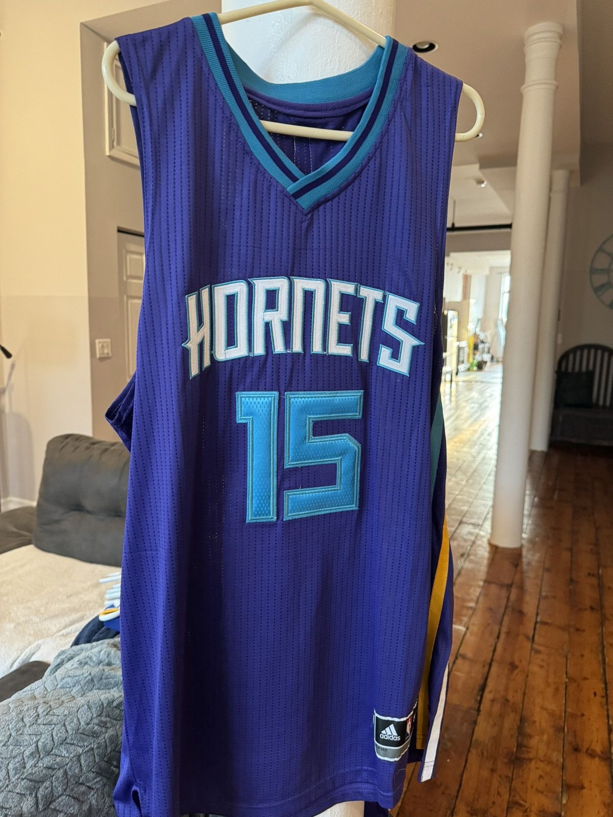 Adidas × Vintage Charlotte Hornets Kenna Walker Jersey | Grailed